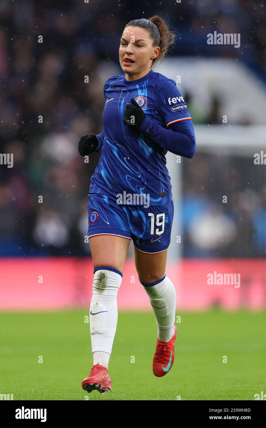 London, UK. 26th Jan, 2025. Johanna Rytting Kaneryd of Chelsea during ...