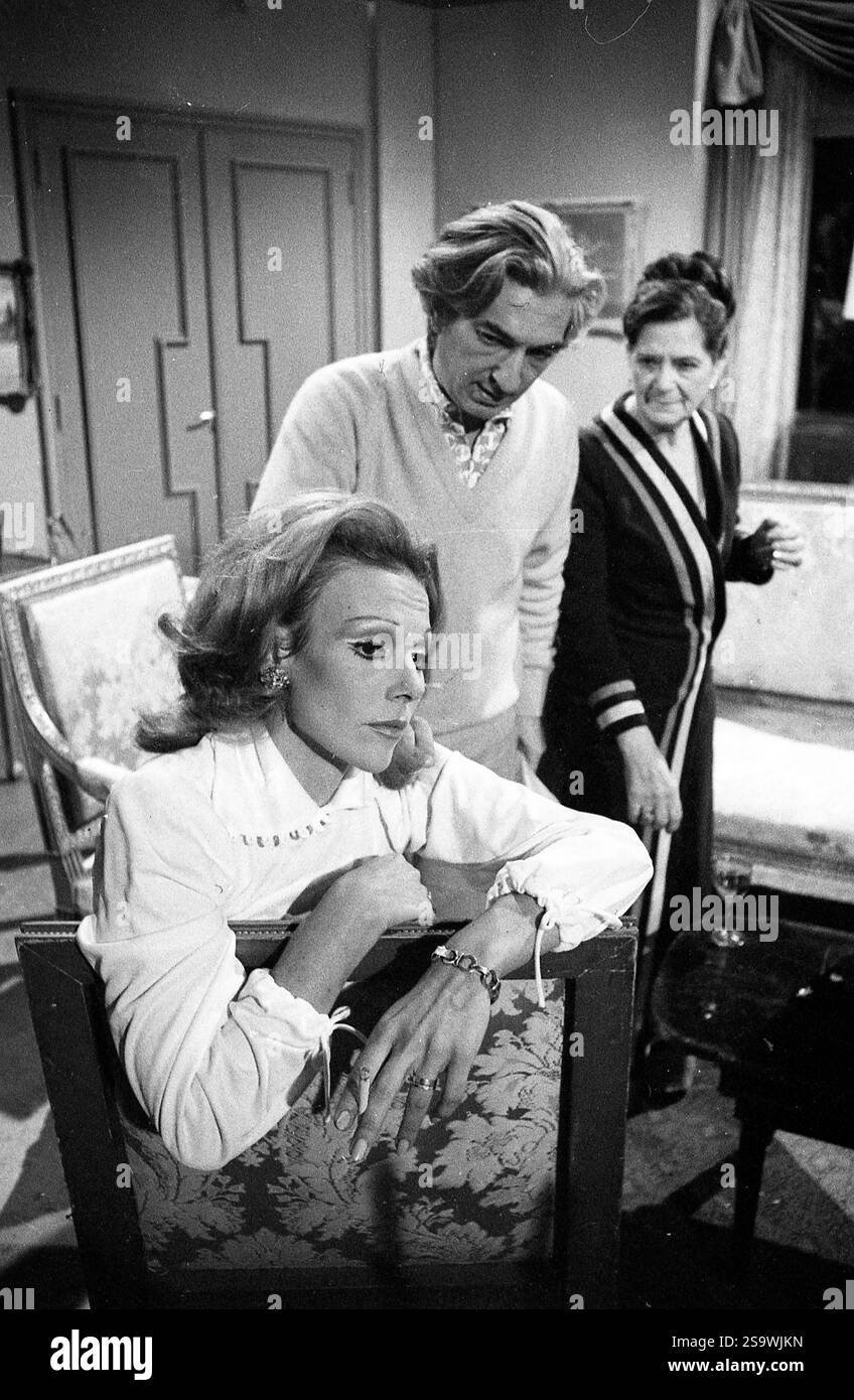 Argentine theater, film and TV actress and producer, during an ...