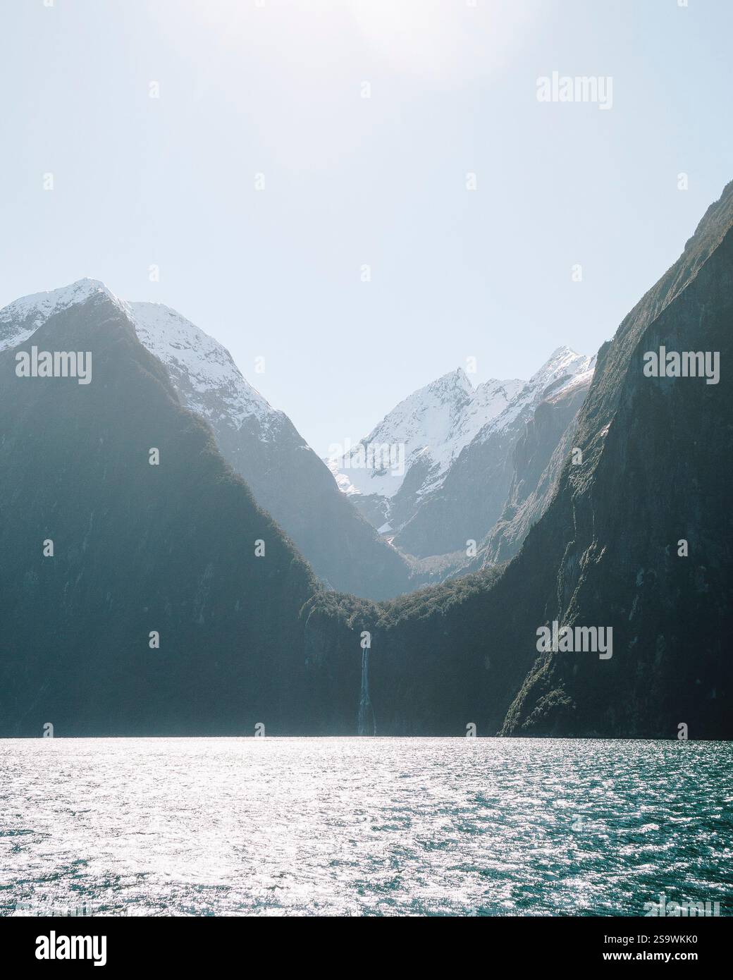 Stunning photograph of Milford Sound, New Zealand, capturing the ...