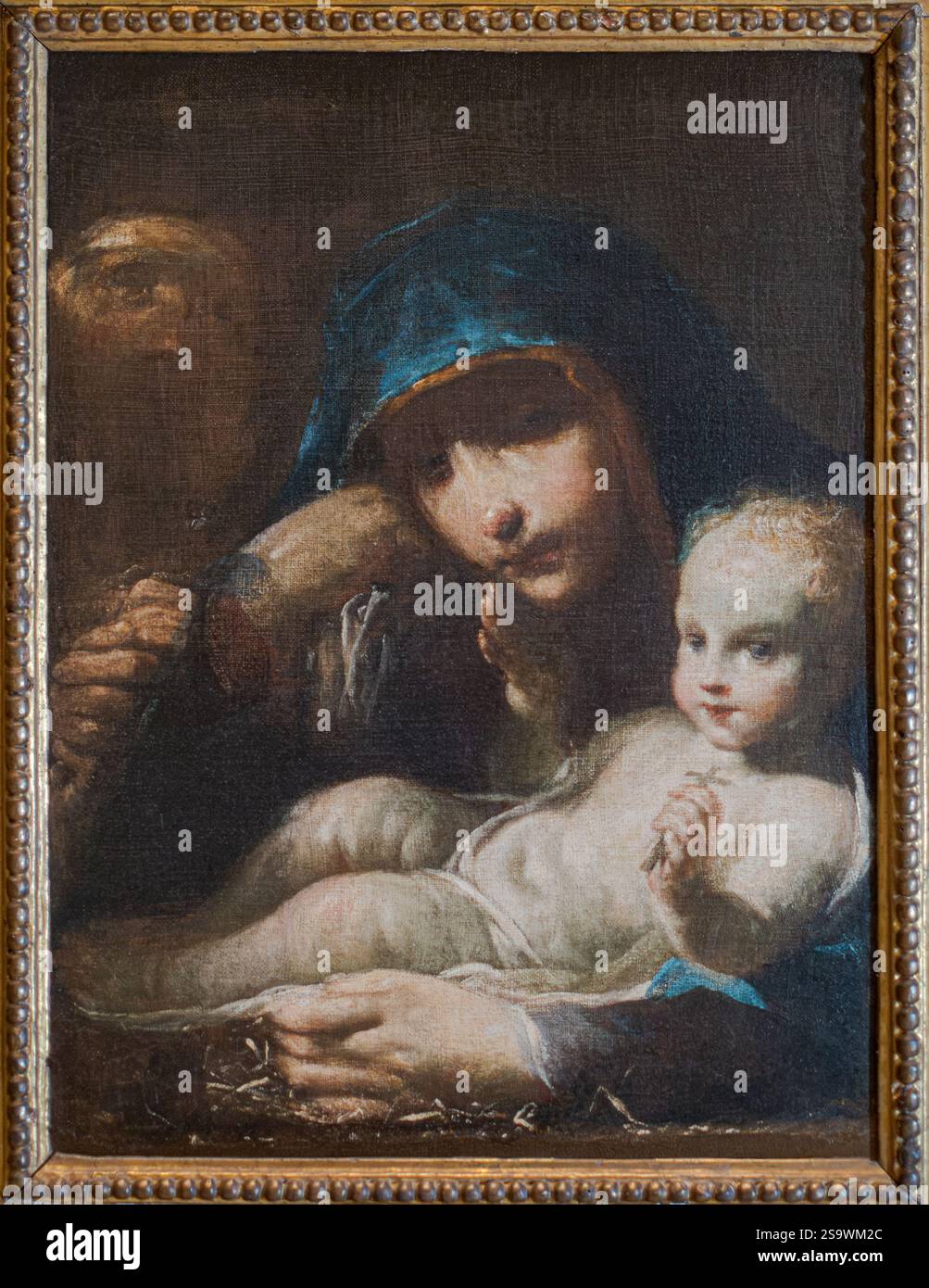 Giovanni Maria Crespi, Holy Family, 1735, oil on canvas, Vatican ...