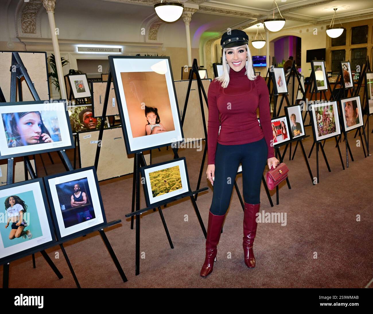 LONDON, UK. 26th Jan, 2025. Chaly DN is a influencer attended A Day in ...