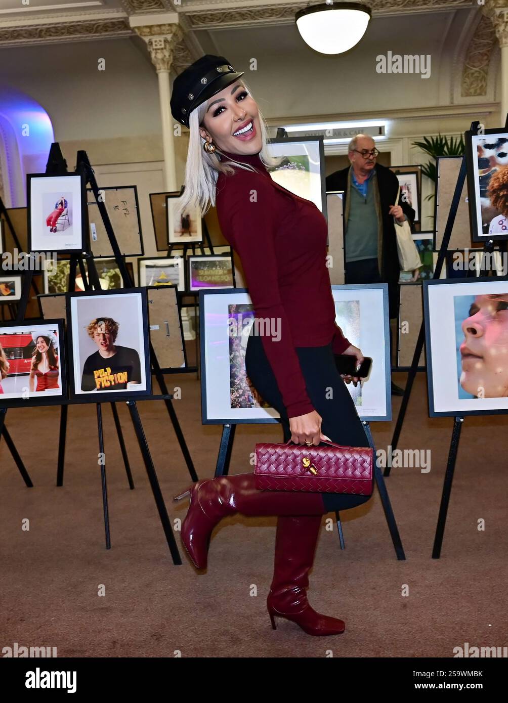 LONDON, UK. 26th Jan, 2025. Chaly DN is a influencer attended A Day in ...