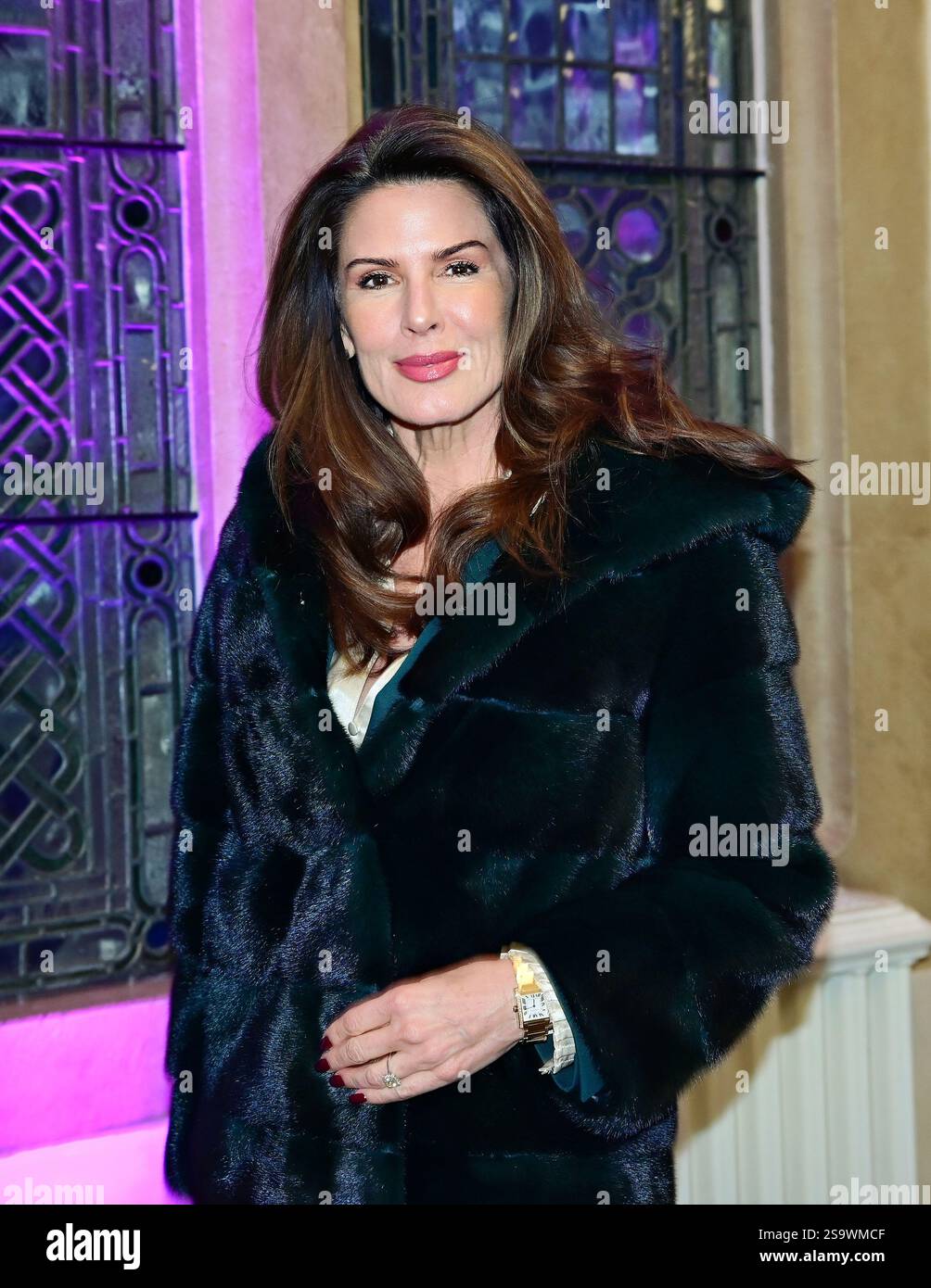 LONDON, UK. 26th Jan, 2025. Christina Estrada is a Former supermodel ...