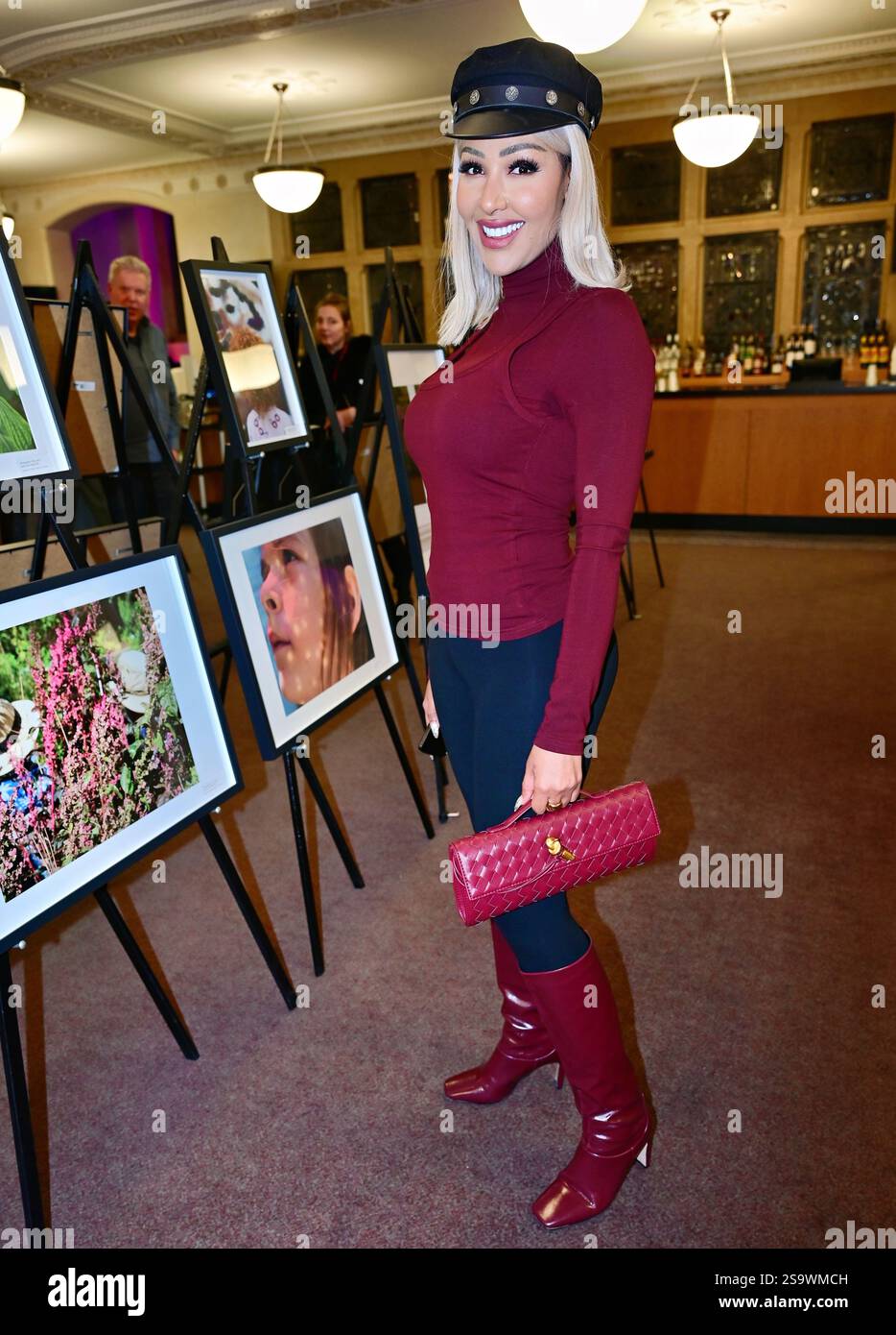 LONDON, UK. 26th Jan, 2025. Chaly DN is a influencer attended A Day in ...