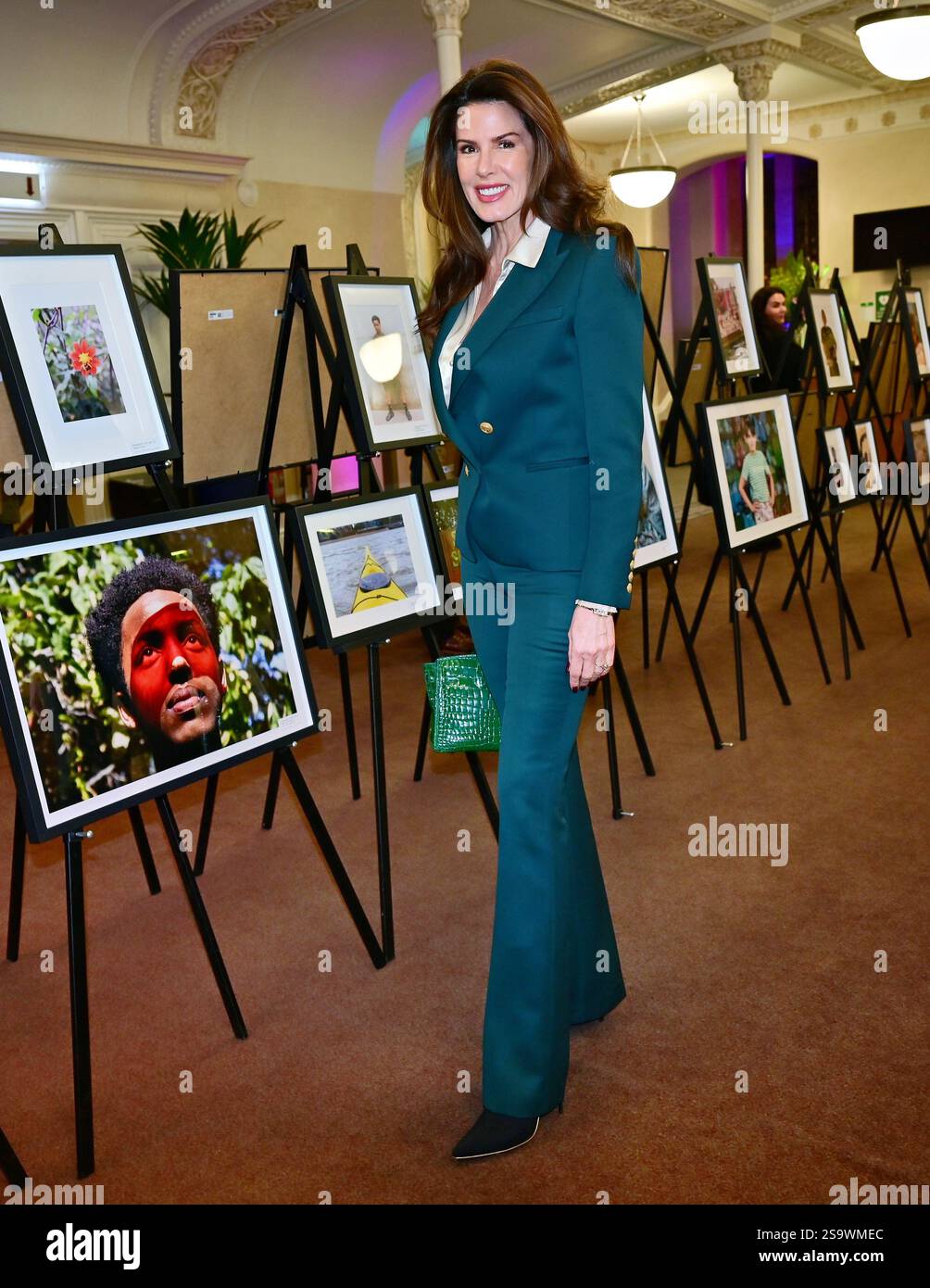 LONDON, UK. 26th Jan, 2025. Christina Estrada is a Former supermodel ...