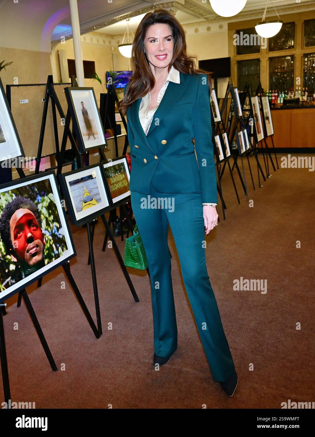 LONDON, UK. 26th Jan, 2025. Christina Estrada is a Former supermodel ...