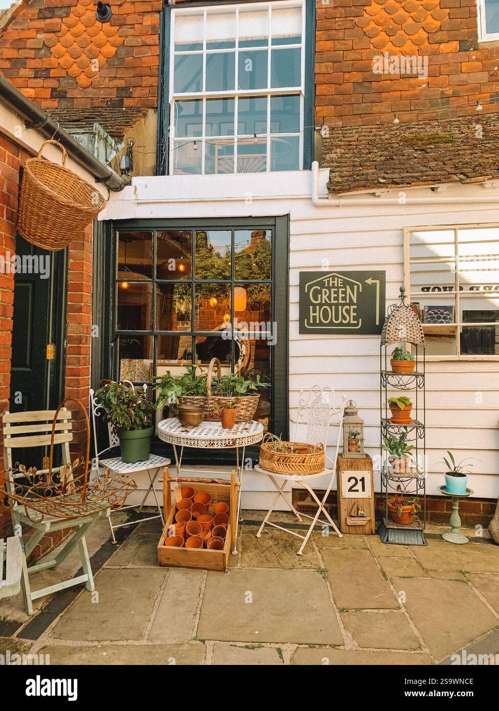 Charming photograph of a quiet neighborhood in Rye, England, capturing ...