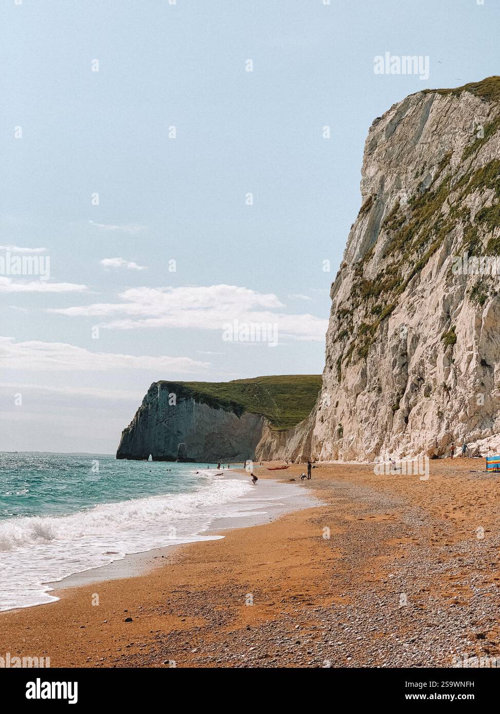 Breathtaking photograph of Durdle Door Beach on the Jurassic Coast in ...