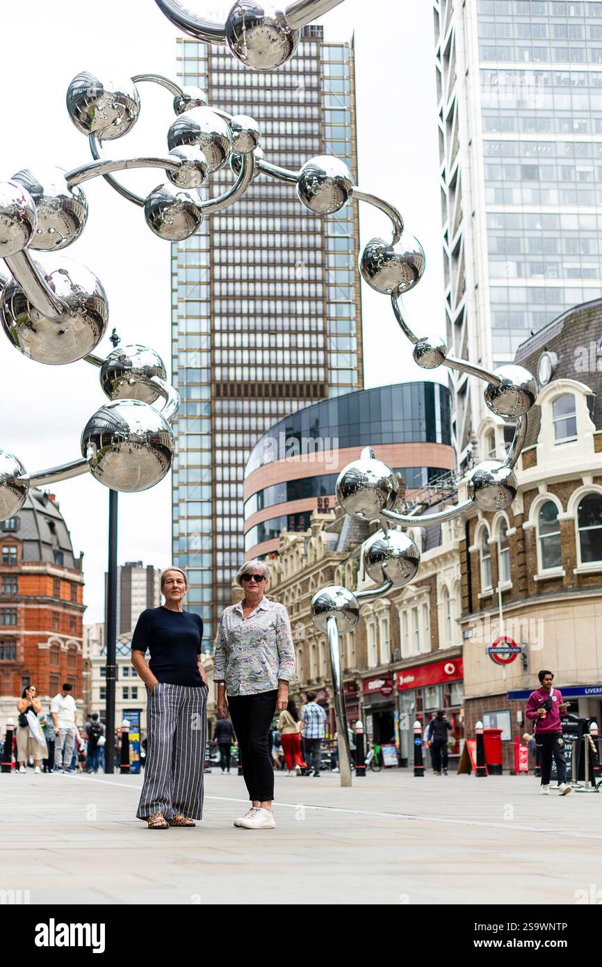 Artwork by Japanese artist Yayoi Kusama outside Britain's busiest ...