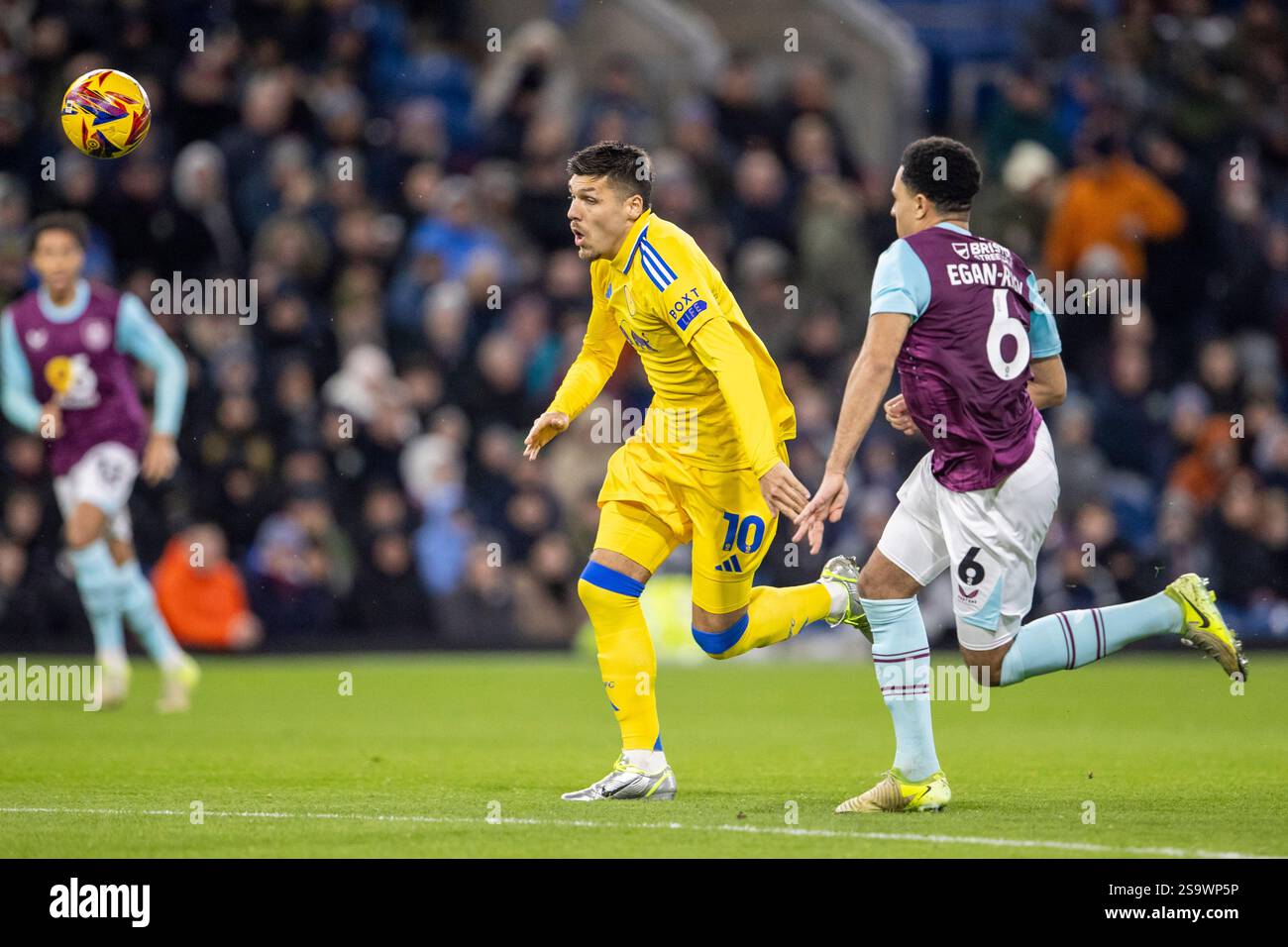 27th January 2025; Turf Moor, Burnley, Lancashire, England; EFL ...