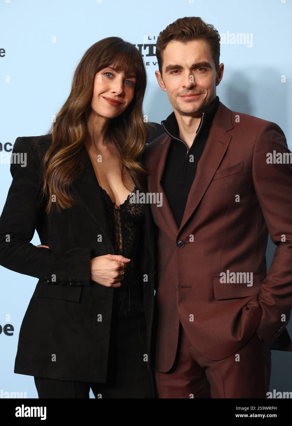 Park City, USA. 26th Jan, 2025. Alison Brie and Dave Franco arriving to ...