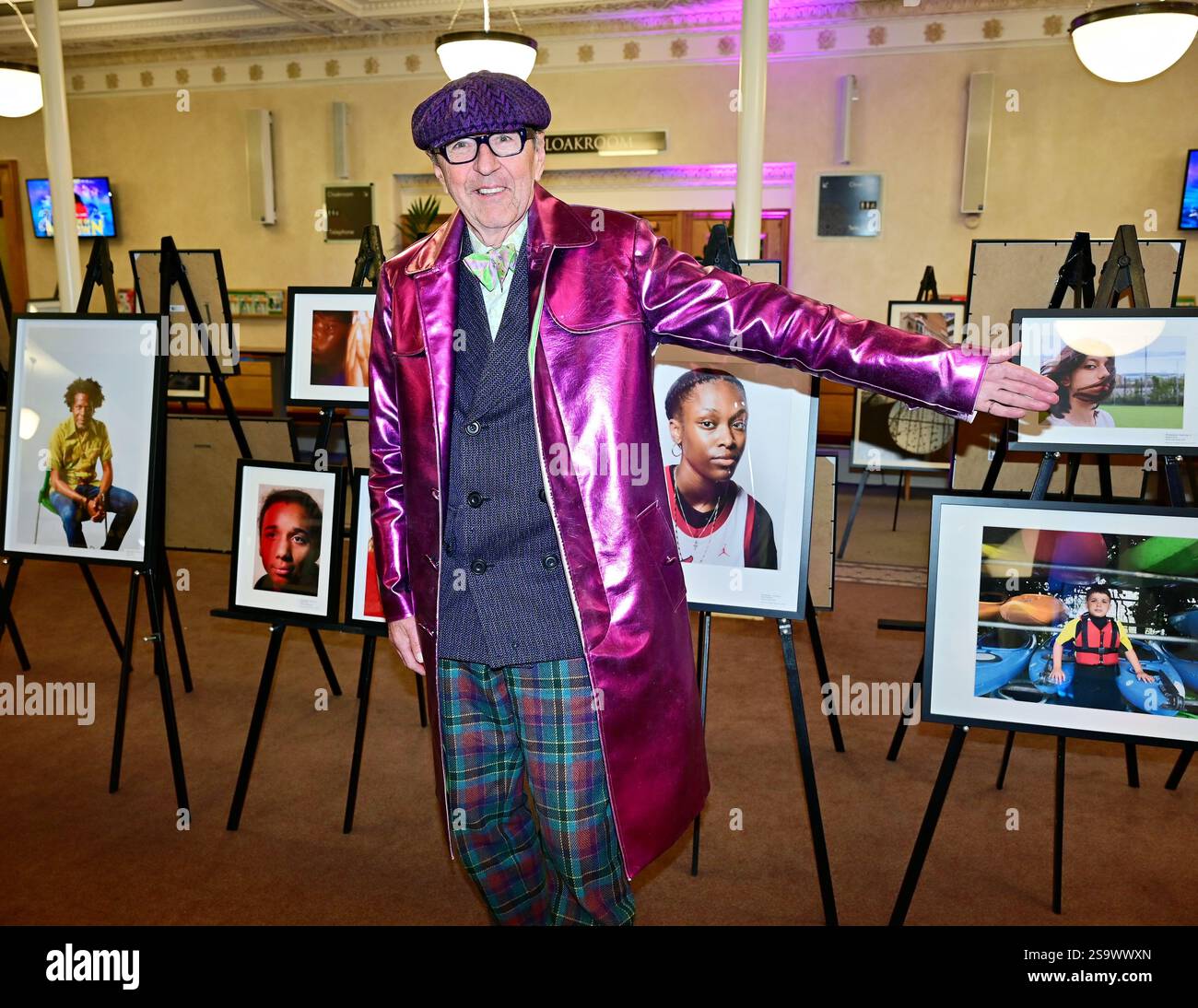 LONDON, ENGLAND: 26th January 2025: Robin Wight attended A Day in Your ...
