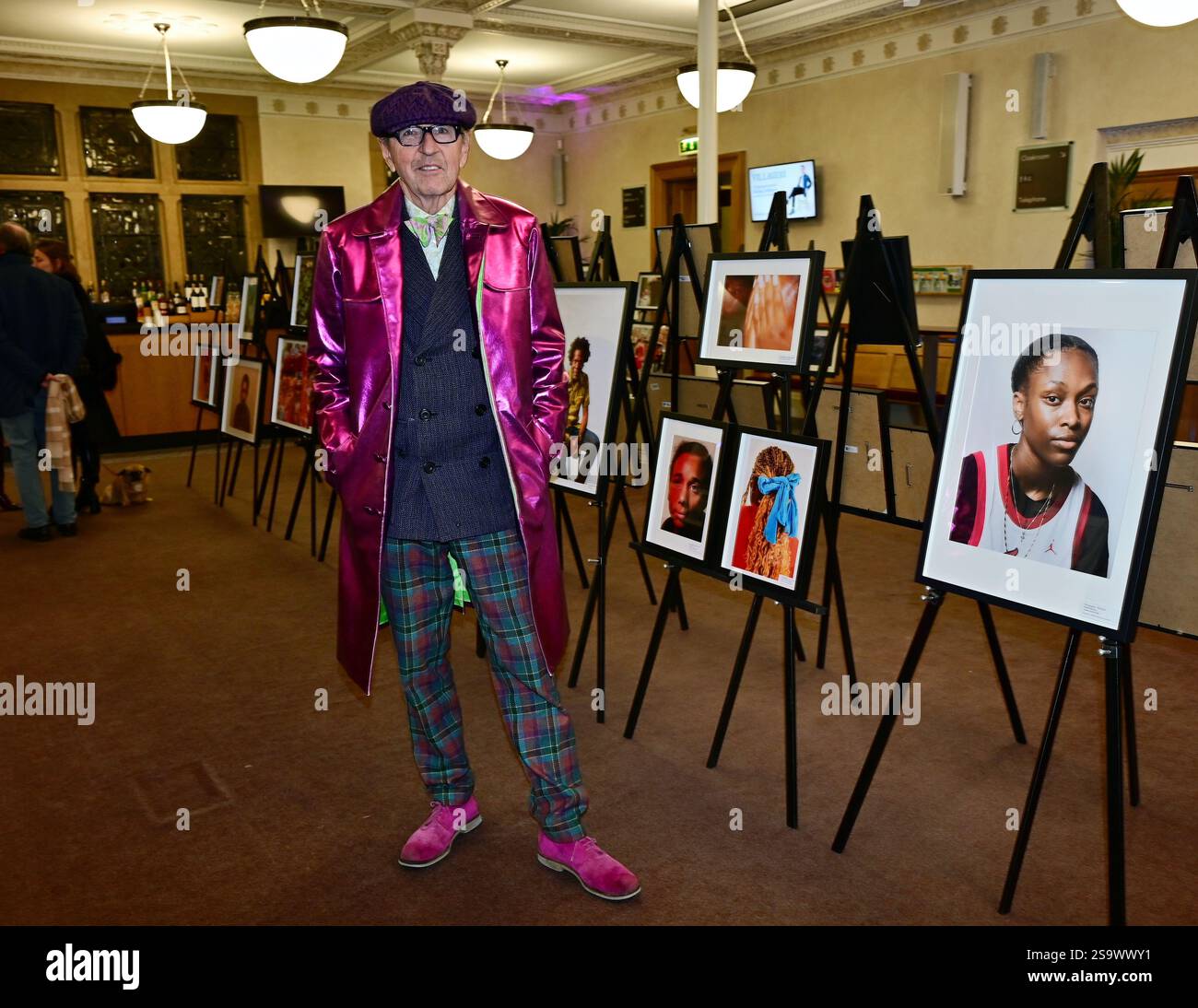 LONDON, ENGLAND: 26th January 2025: Robin Wight attended A Day in Your ...