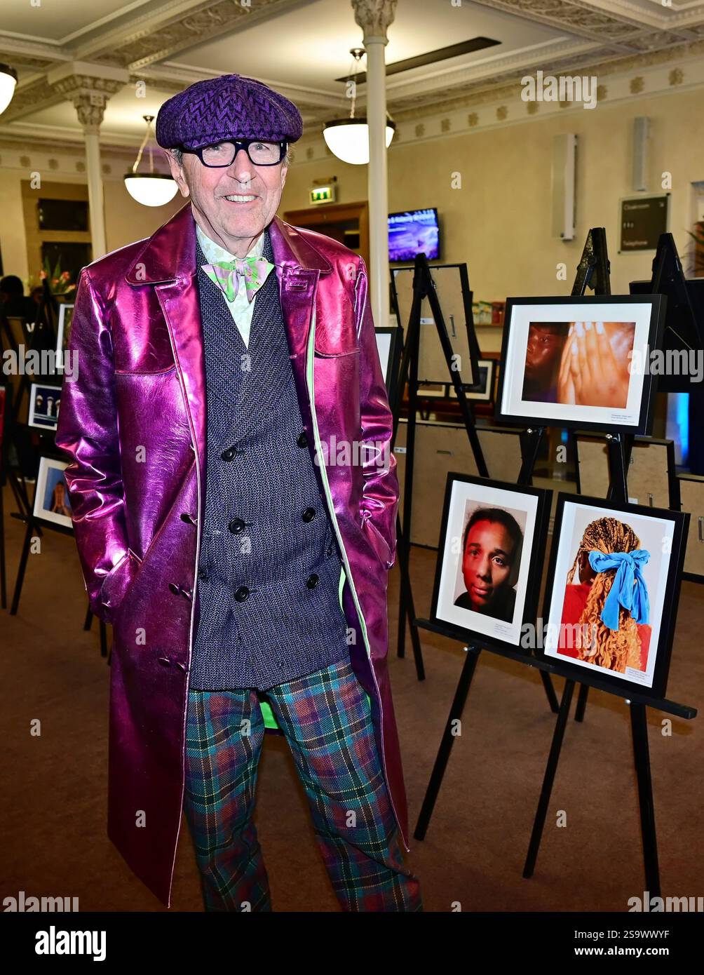 LONDON, ENGLAND: 26th January 2025: Robin Wight attended A Day in Your ...