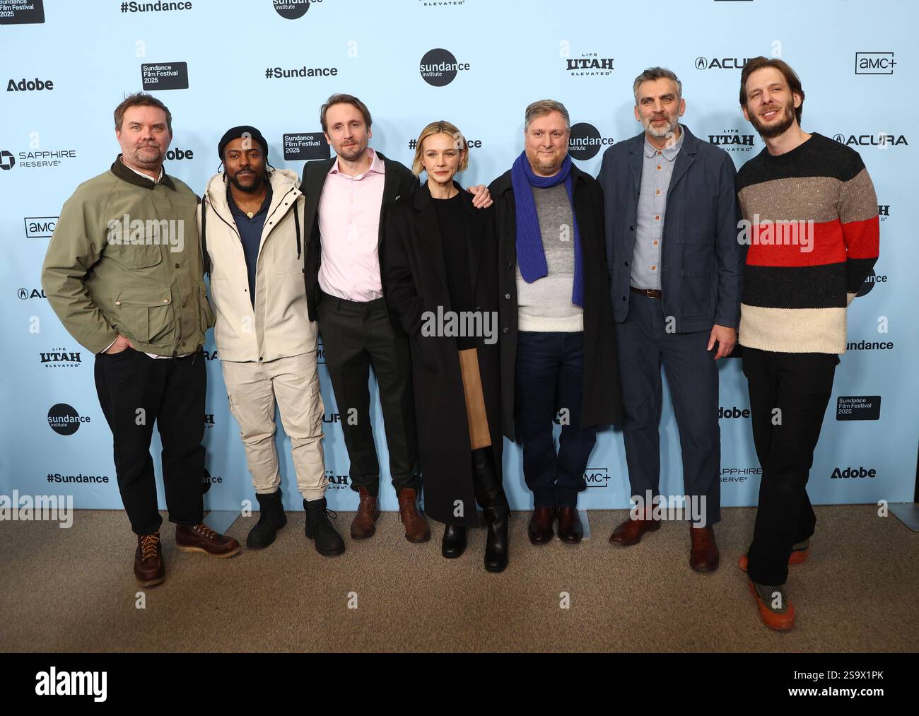 Park City, USA. 25th Jan, 2025. Rupert Majendie, Akemnji Ndifornyen ...