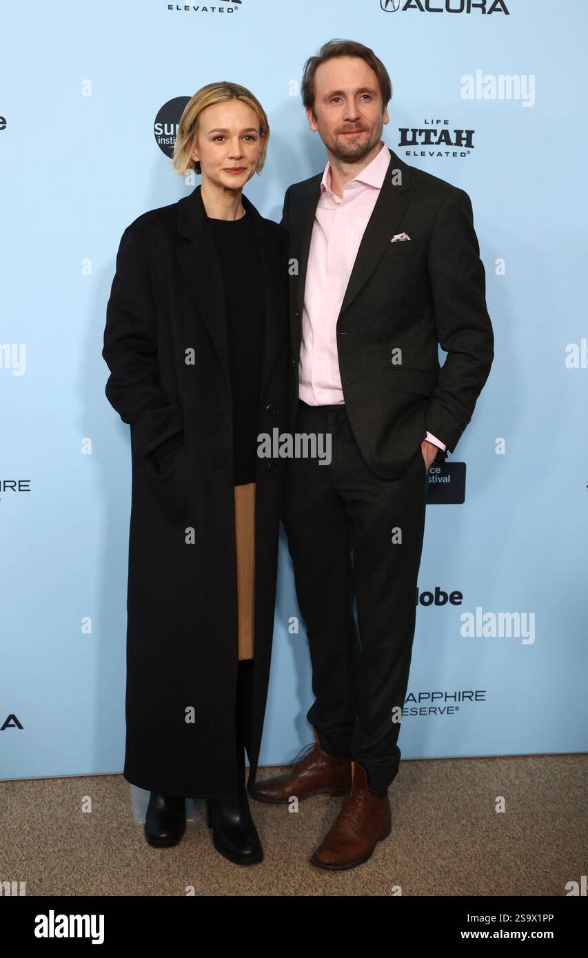 Carey Mulligan and Tom Basden arriving to the “The Ballad of Wallis ...