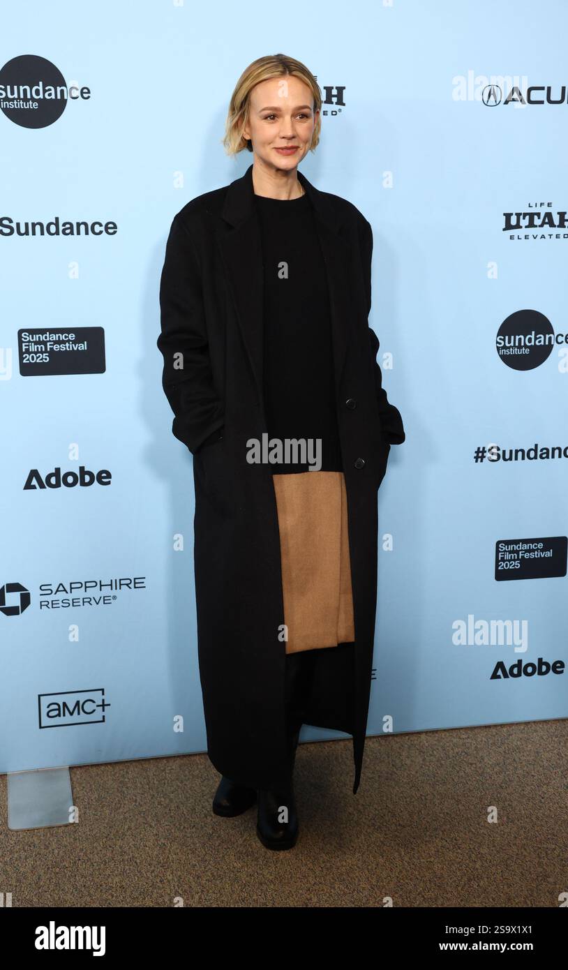 Park City, USA. 25th Jan, 2025. Carey Mulligan arriving to the “The ...