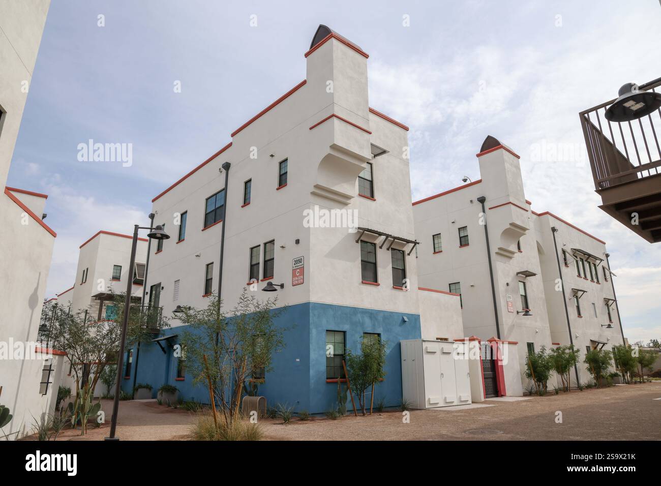 Tempe, USA. 25th Jan, 2025. Culdesac Tempe is the first car-free ...