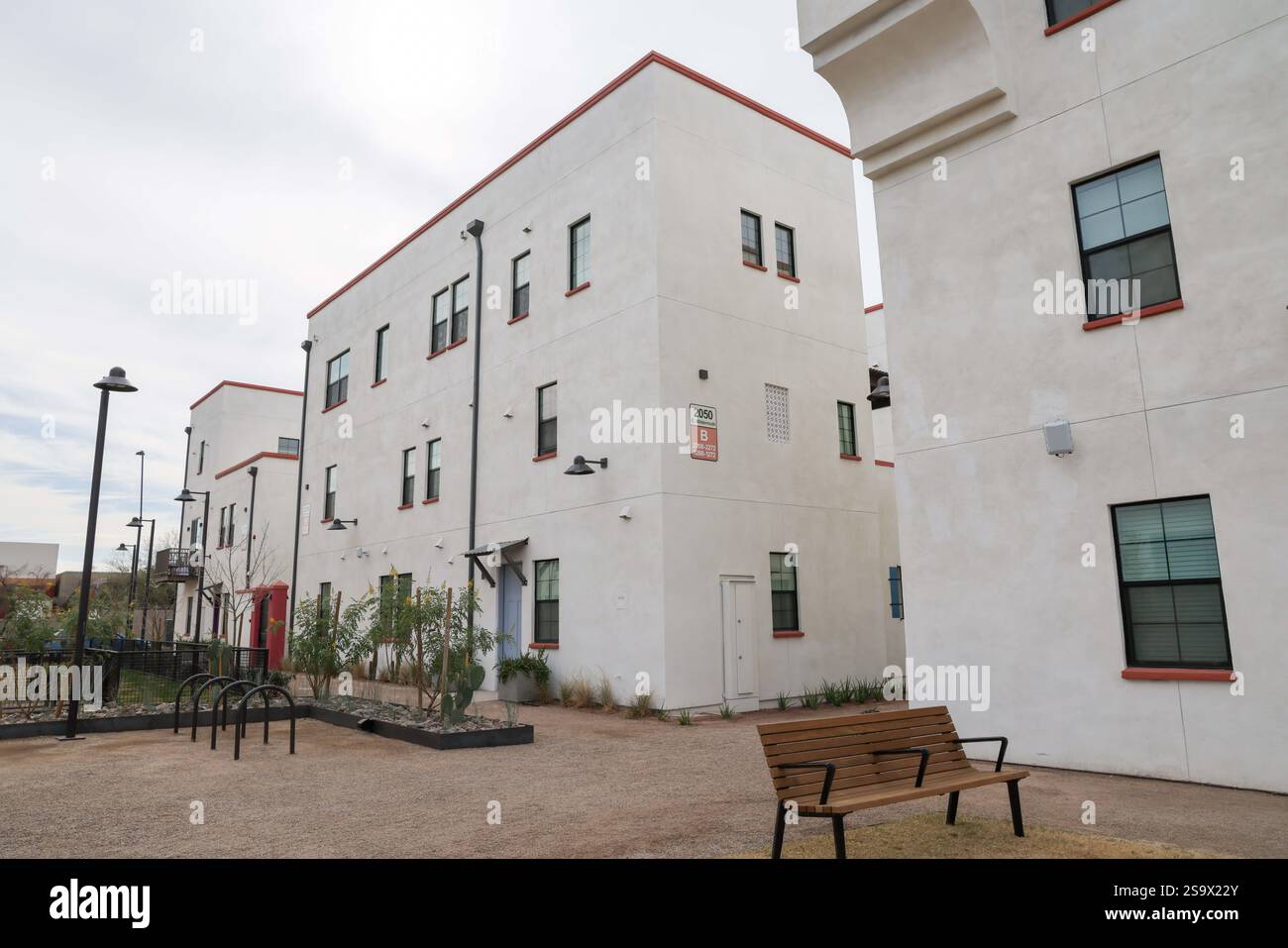 Tempe, USA. 25th Jan, 2025. Culdesac Tempe is the first car-free ...