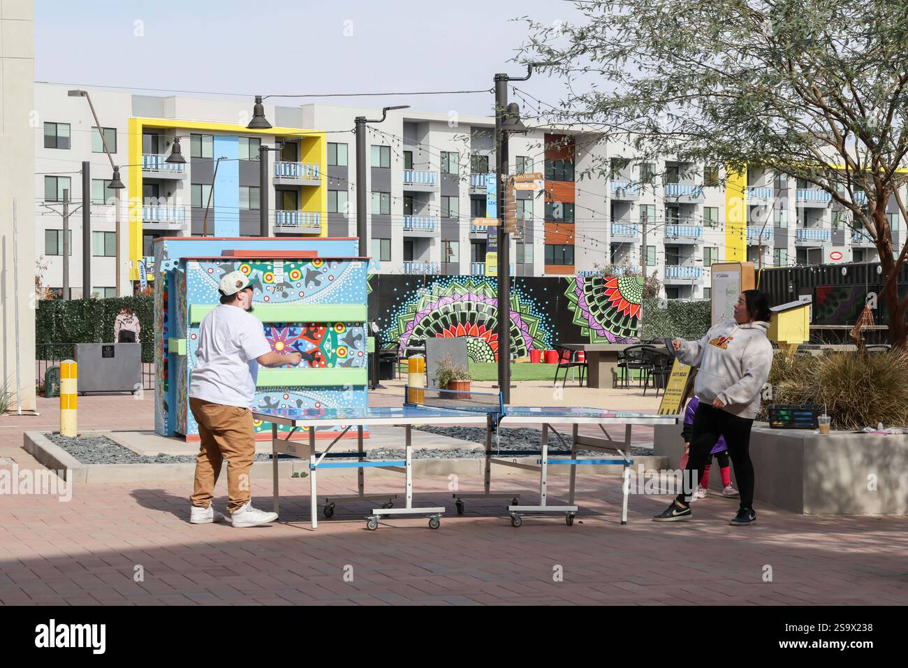 Tempe, USA. 25th Jan, 2025. Culdesac Tempe is the first car-free ...