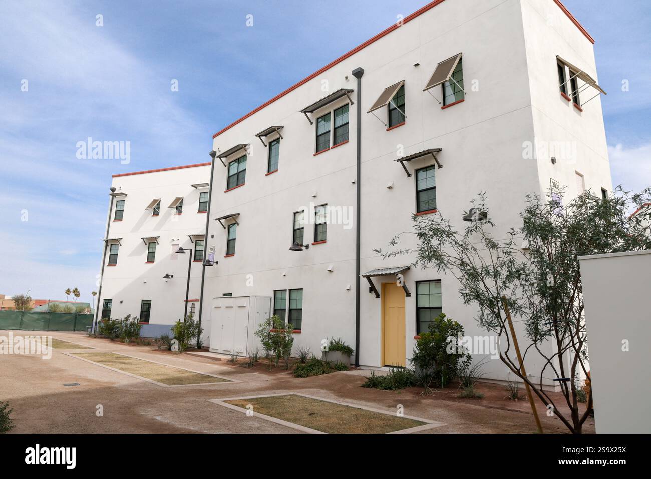Tempe, USA. 25th Jan, 2025. Culdesac Tempe is the first car-free ...