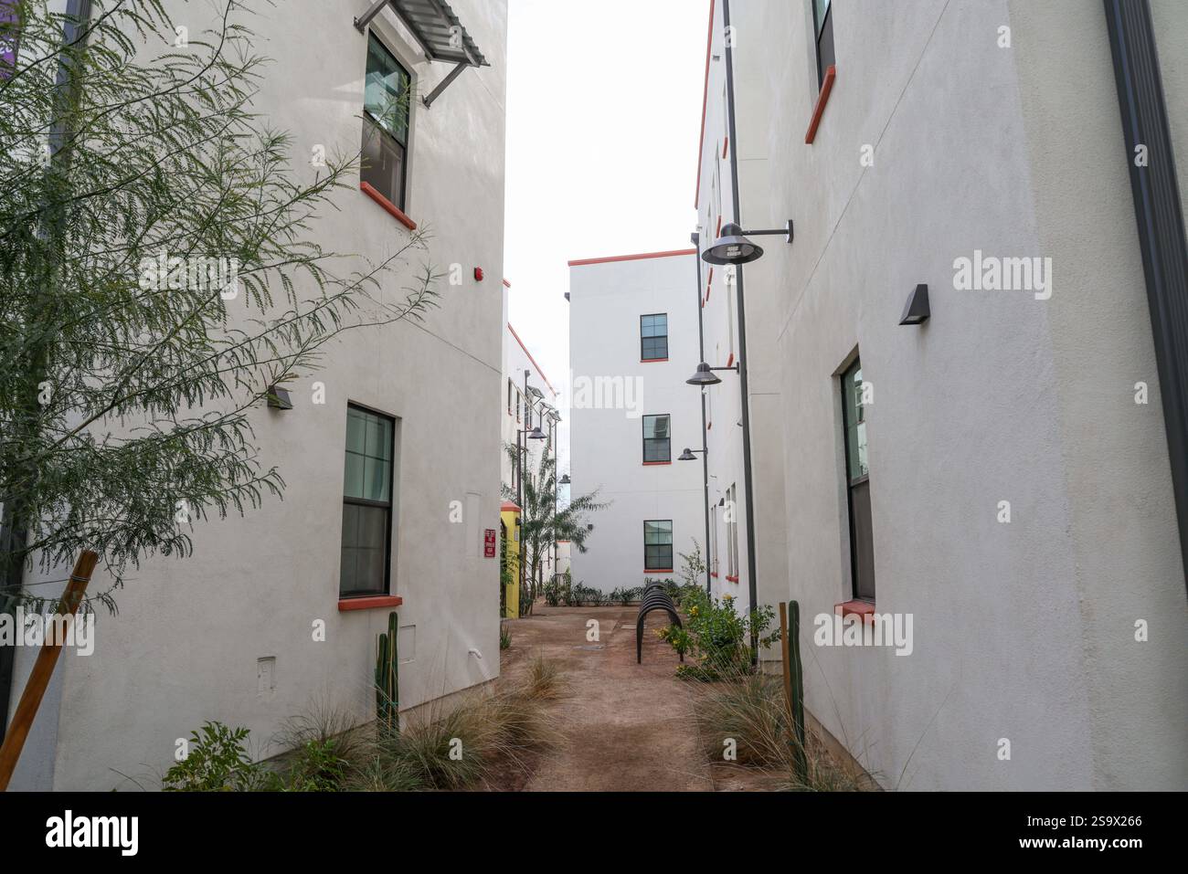 Tempe, USA. 25th Jan, 2025. Culdesac Tempe is the first car-free ...