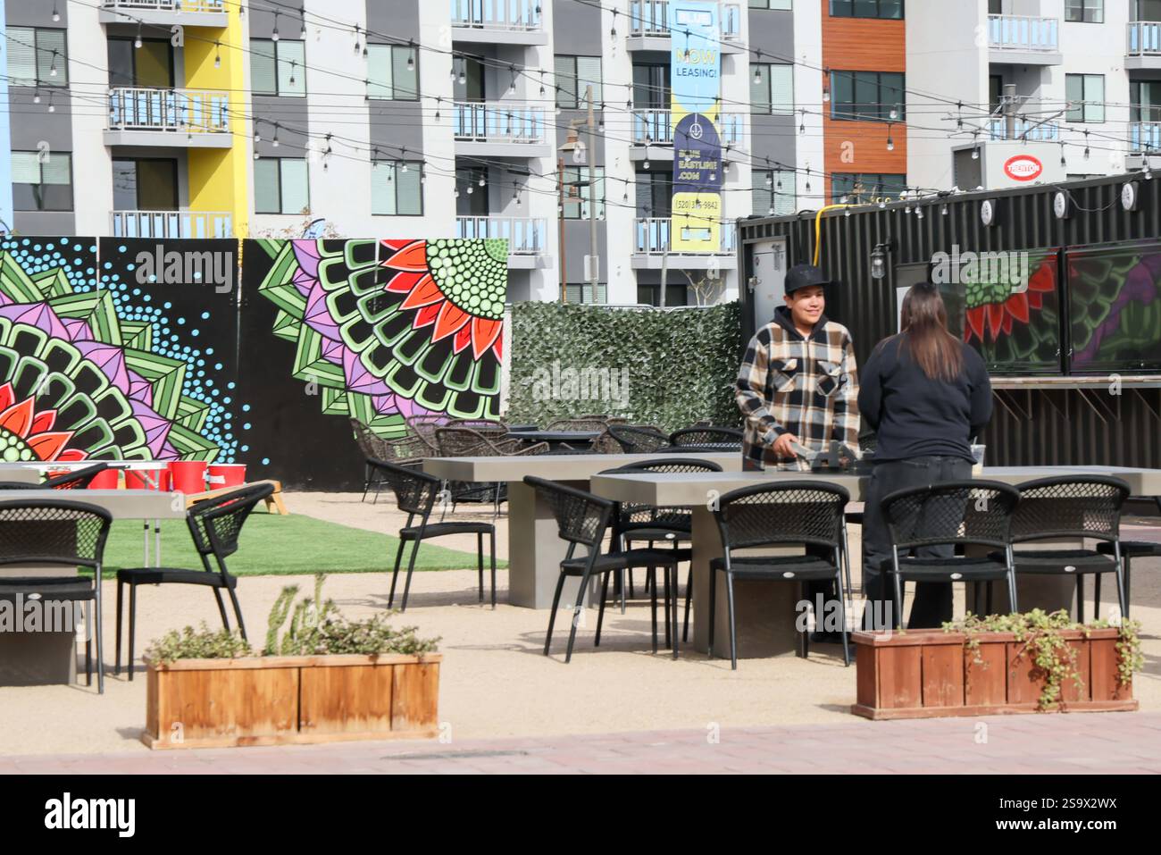 Tempe, USA. 25th Jan, 2025. Culdesac Tempe is the first car-free ...