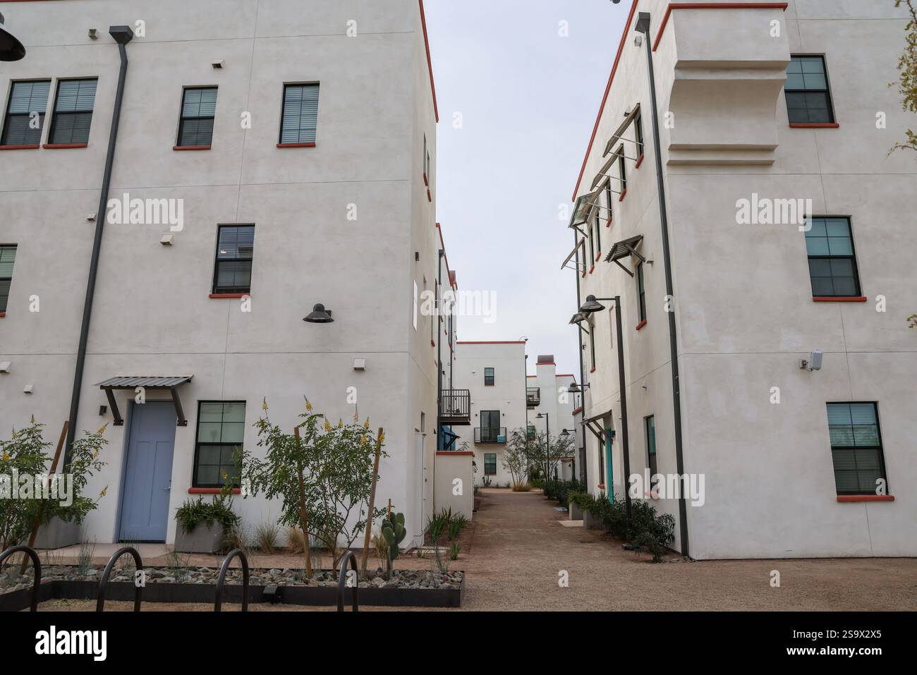 Tempe, USA. 25th Jan, 2025. Culdesac Tempe is the first car-free ...