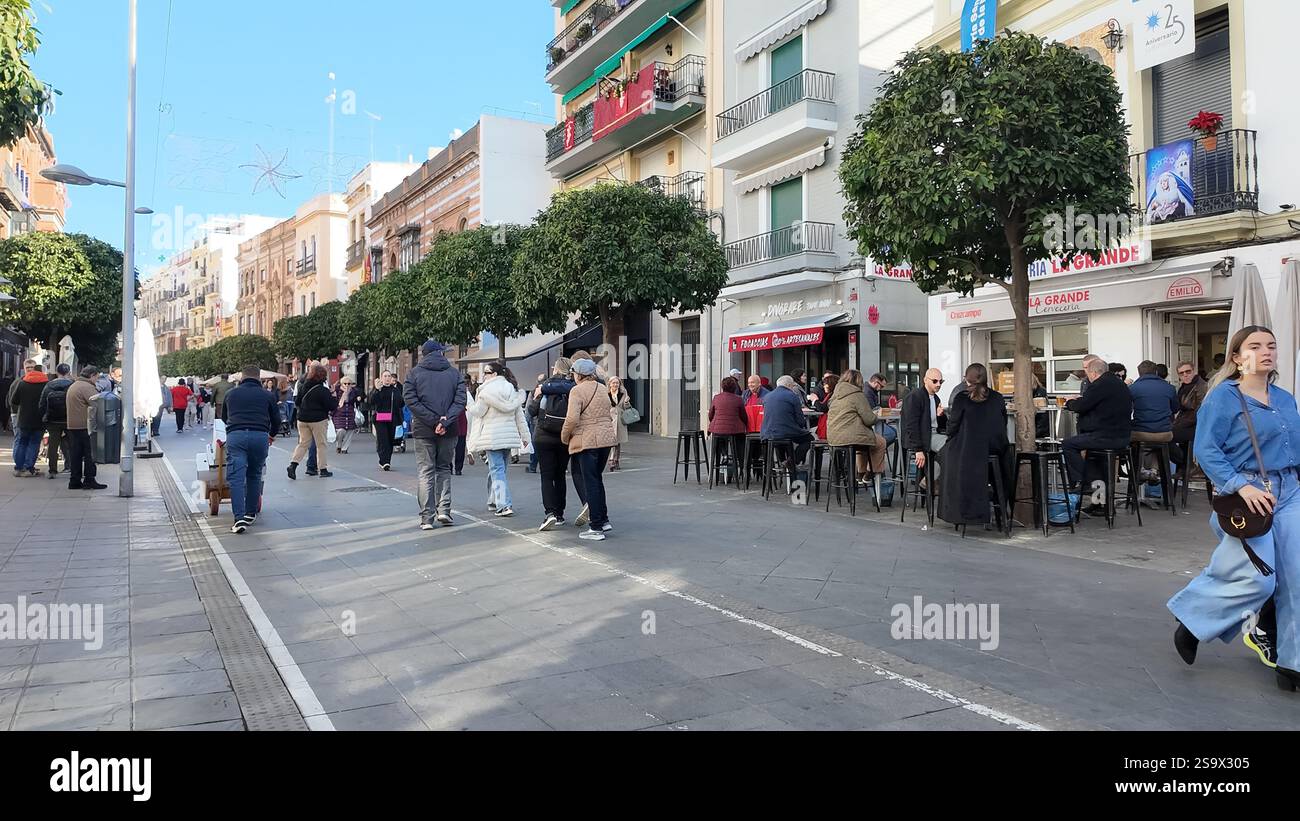 Barrio de Triana is a vibrant neighborhood in Seville, known for its ...