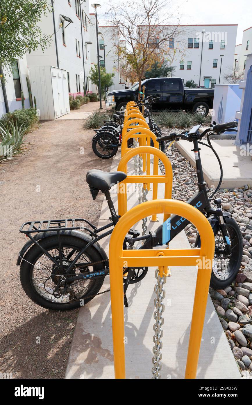 Tempe, USA. 25th Jan, 2025. Culdesac Tempe is the first car-free ...