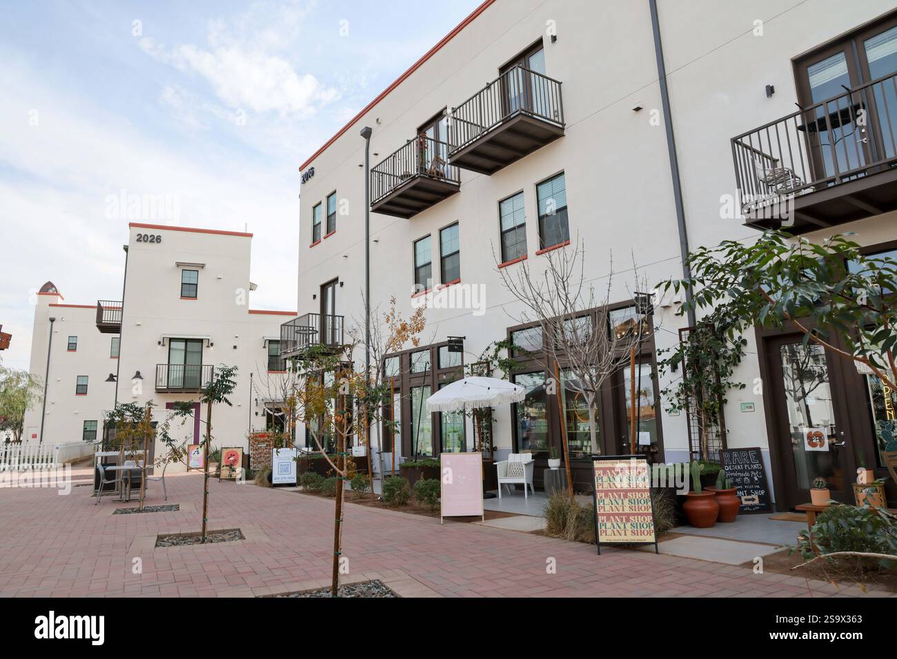 Tempe, USA. 25th Jan, 2025. Culdesac Tempe is the first car-free ...