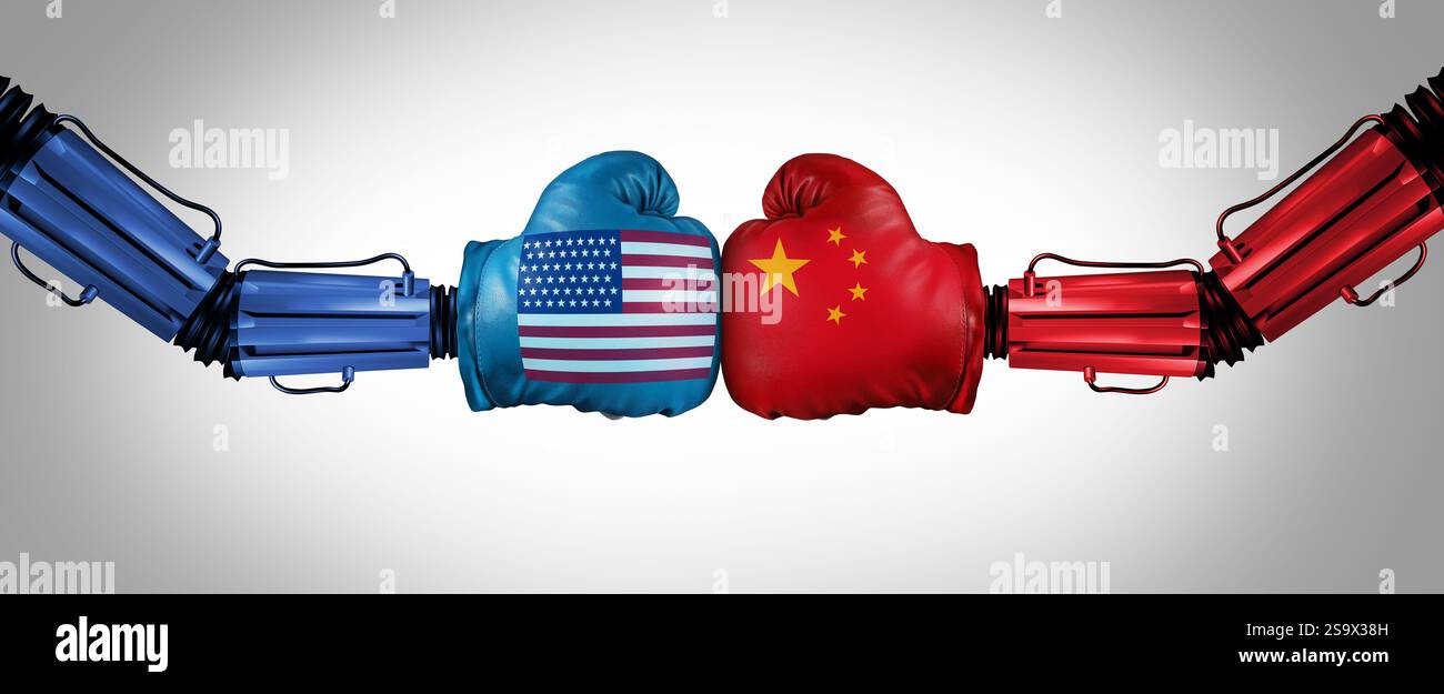 Chinese AI VS American Artificial Intelligence as a fight between US China Technology as a War ...