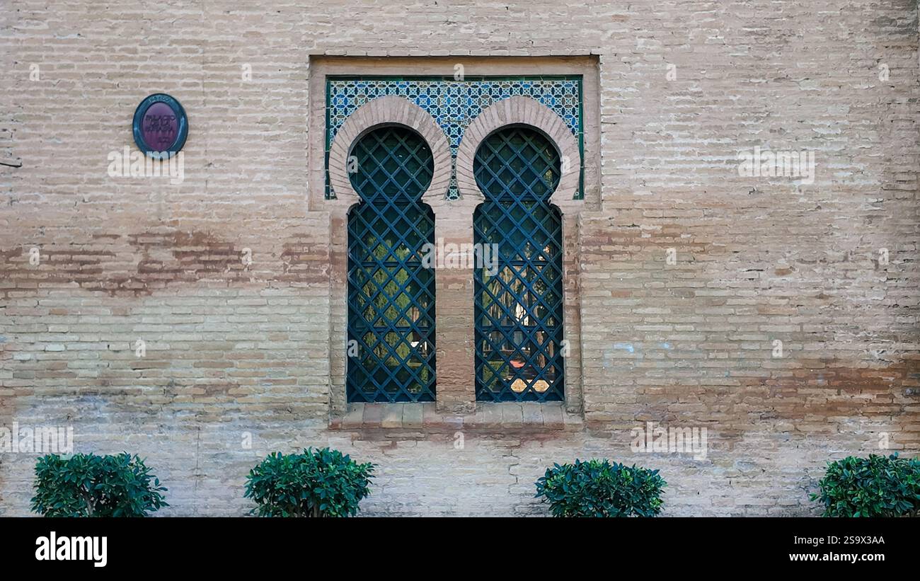 Jardines de la Buhaira are elegant gardens in Seville, featuring a Neo ...