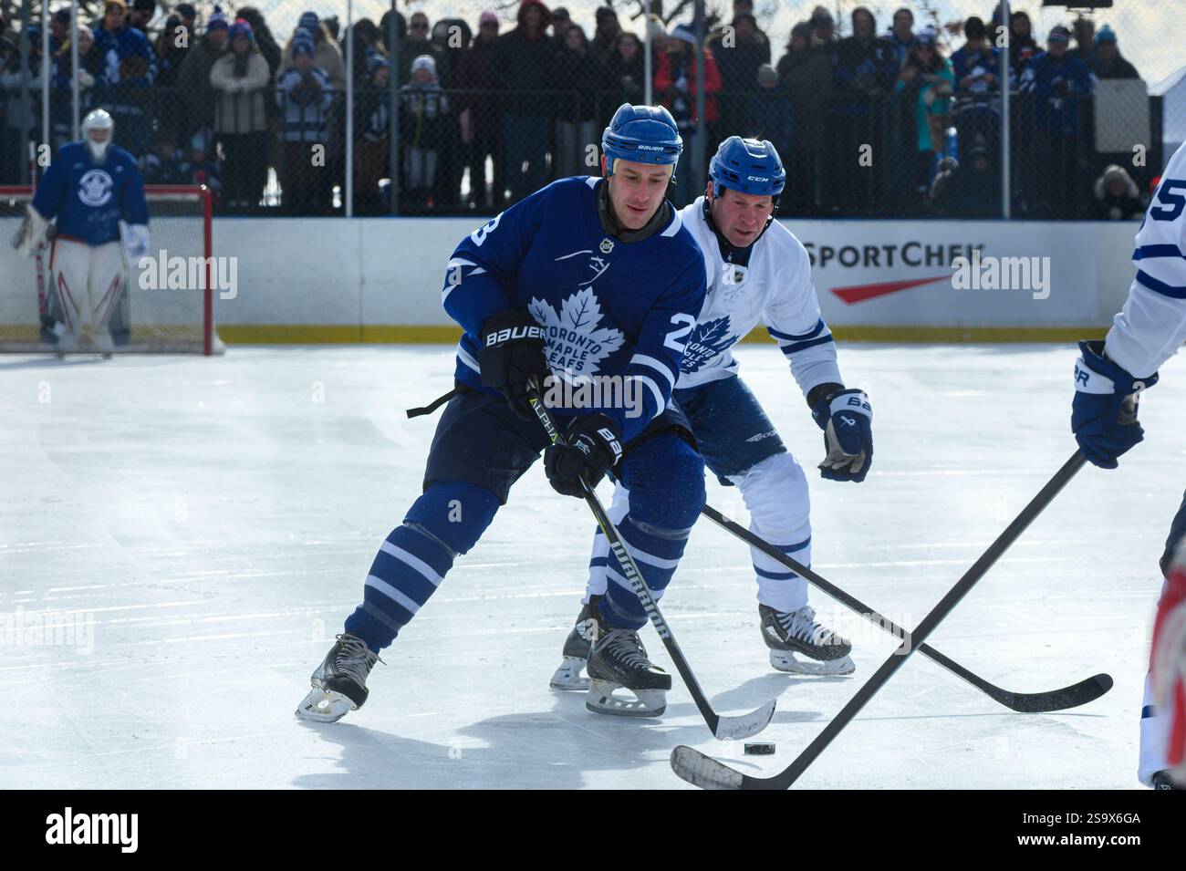 Toronto, ON, Canada – January 26, 2025: Toronto Maple Leafs Alumni #22 ...