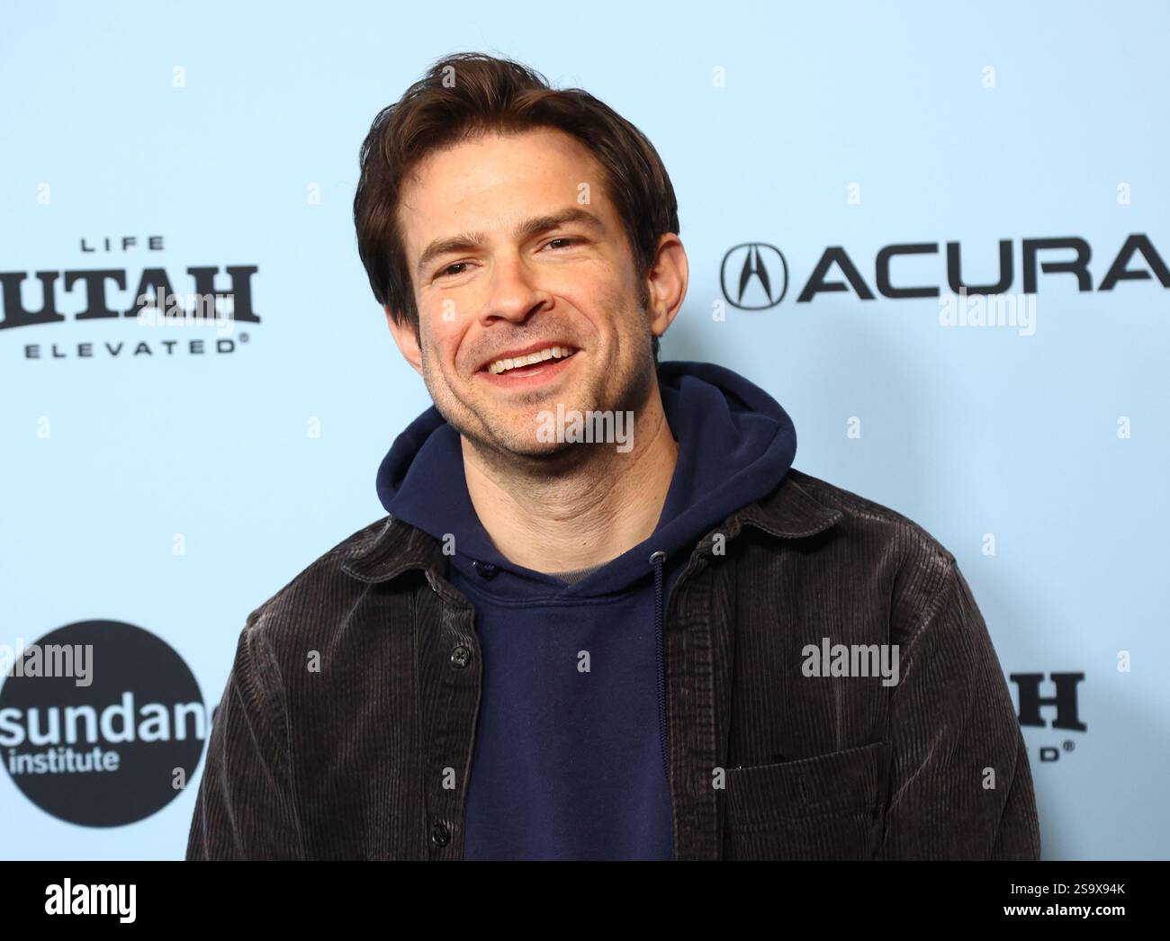 Park City, USA. 26th Jan, 2025. Thomas Hartmann arriving to the “Hal ...