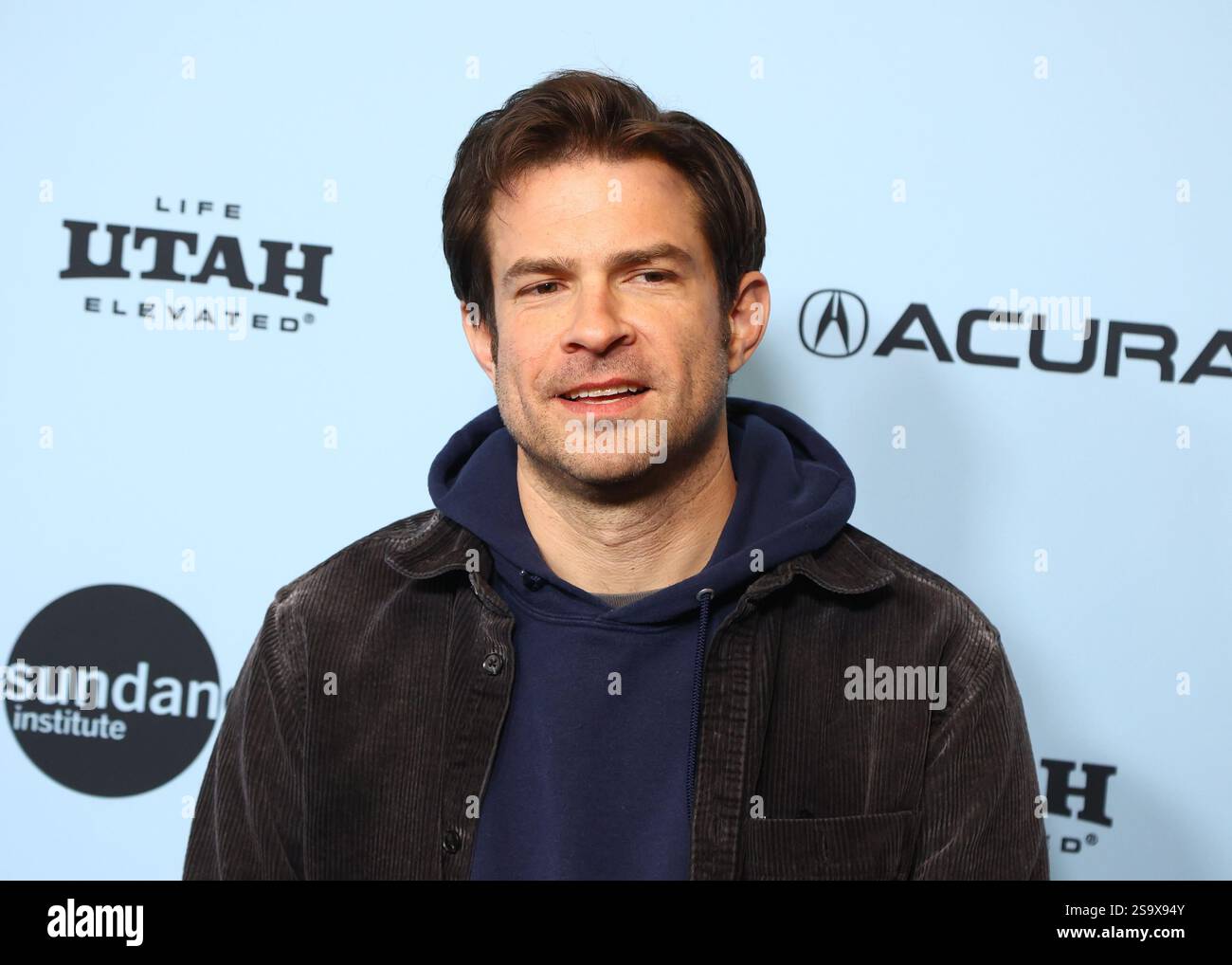 Park City, USA. 26th Jan, 2025. Thomas Hartmann arriving to the “Hal ...