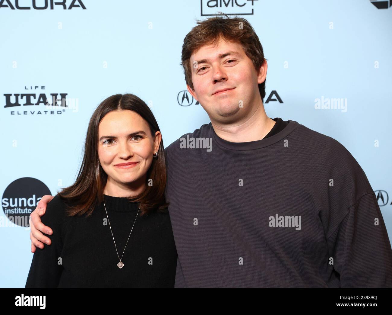 Park City, USA. 26th Jan, 2025. Clementine Quittner and Daniel Lewis ...