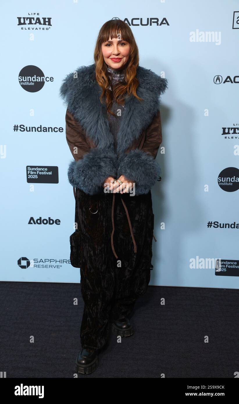 Park City, USA. 26th Jan, 2025. Donna Lisa arriving to the “Hal and ...