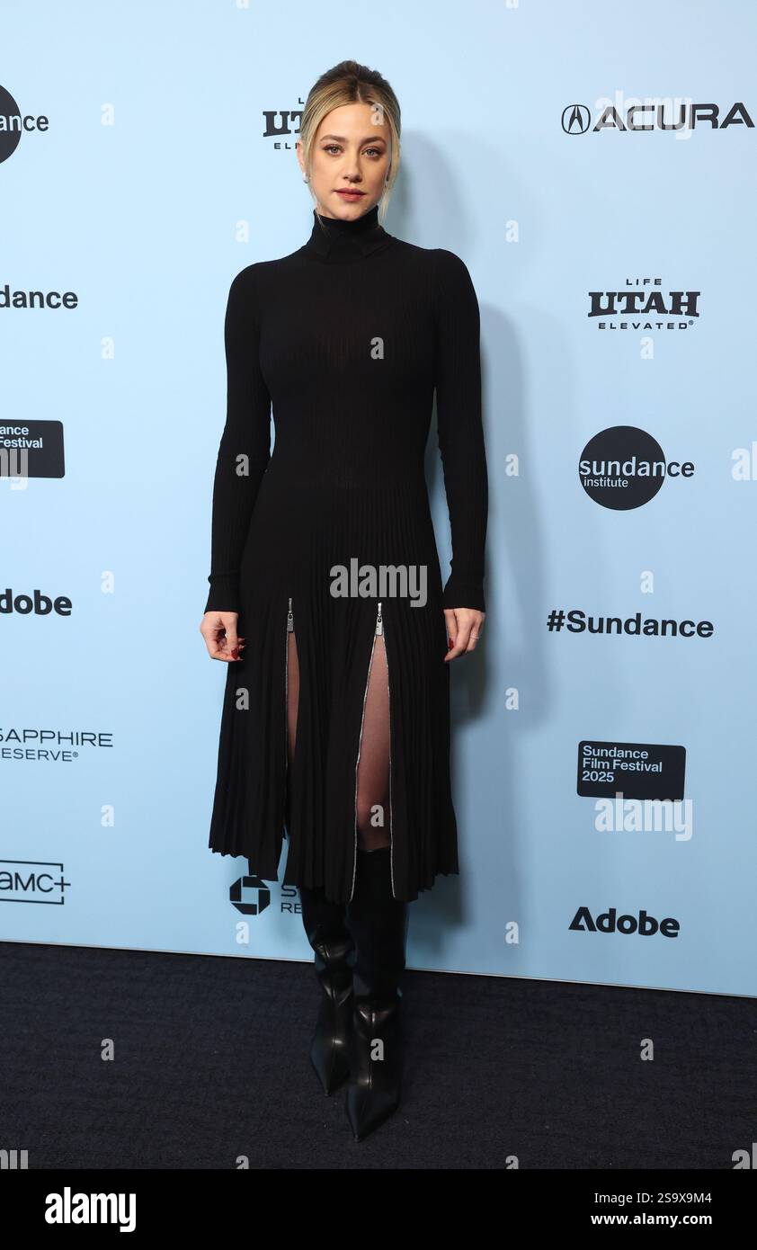 Park City, USA. 26th Jan, 2025. Lili Reinhart arriving to the “Hal and ...