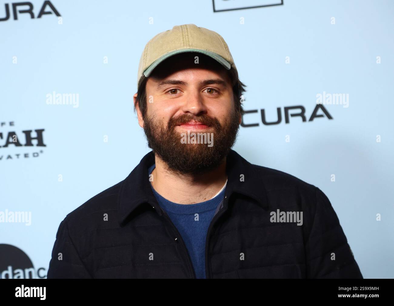 Park City, USA. 26th Jan, 2025. Cooper Raiff arriving to the “Hal and ...