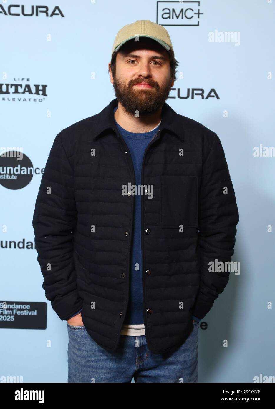 Park City, USA. 26th Jan, 2025. Cooper Raiff arriving to the “Hal and ...