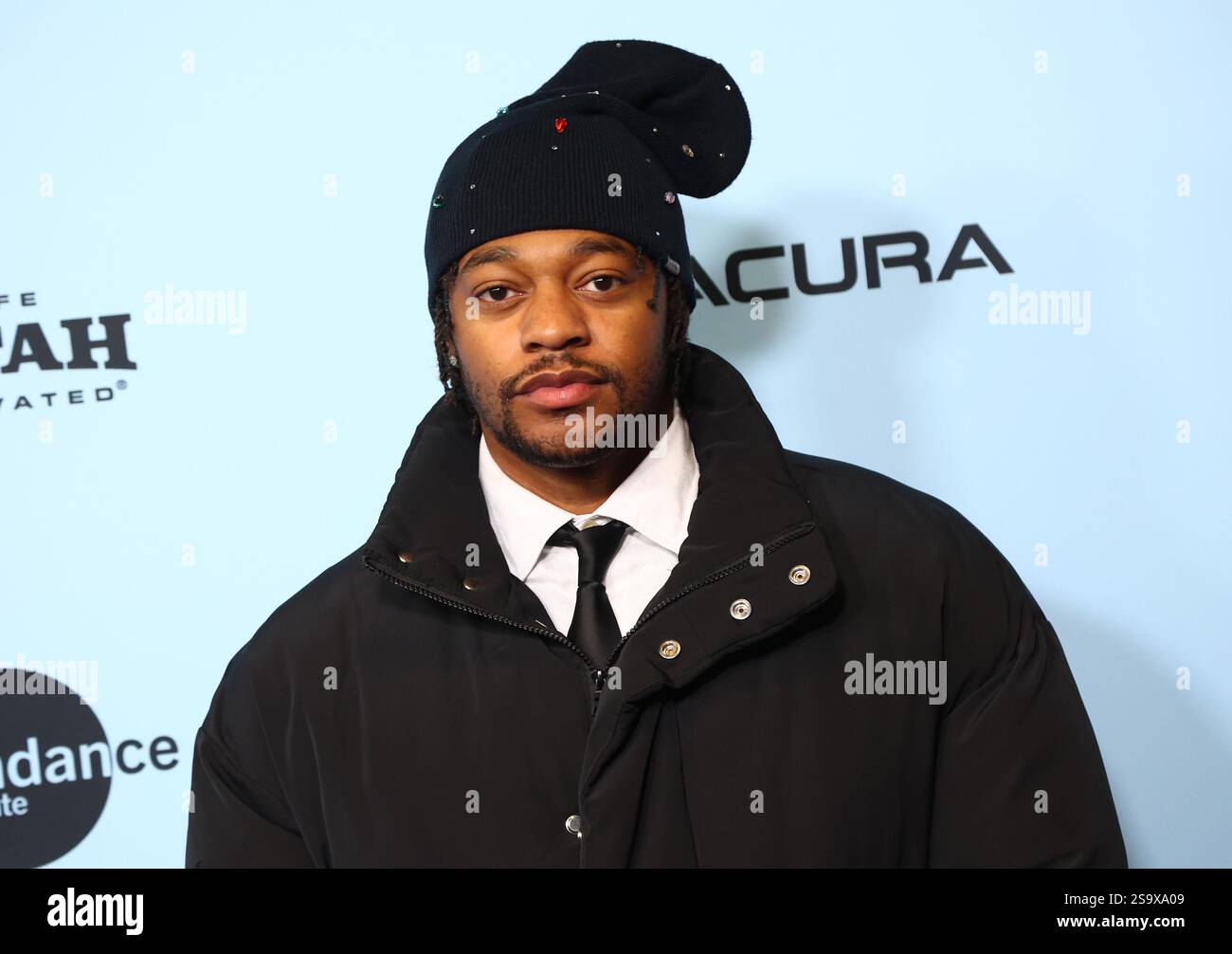 Park City, USA. 26th Jan, 2025. Christopher Meyer arriving to the “Hal ...