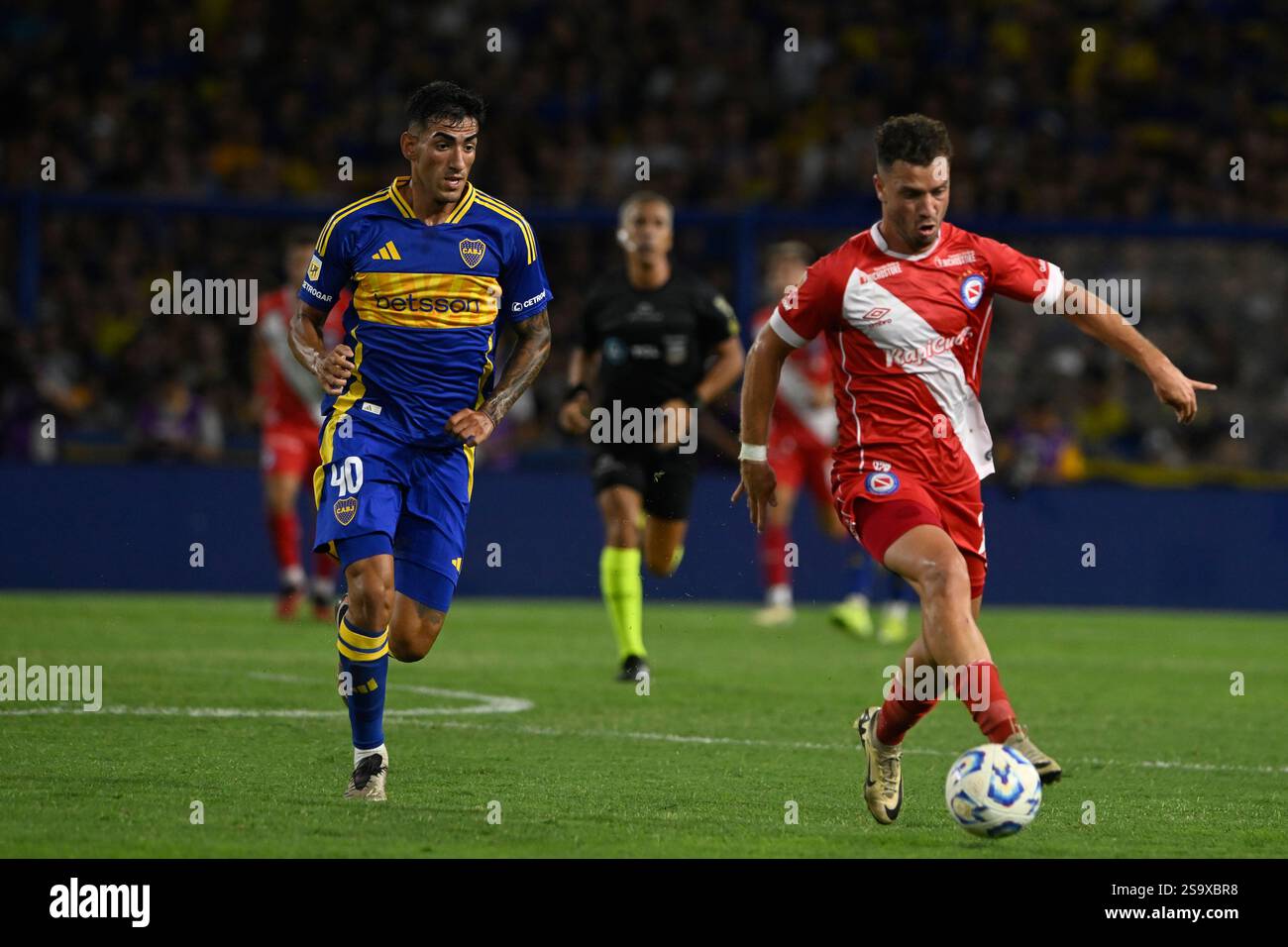 BUENOS AIRES, ARGENTINA - JANUARY 26: Lautaro Di Lollo of Boca Juniors ...