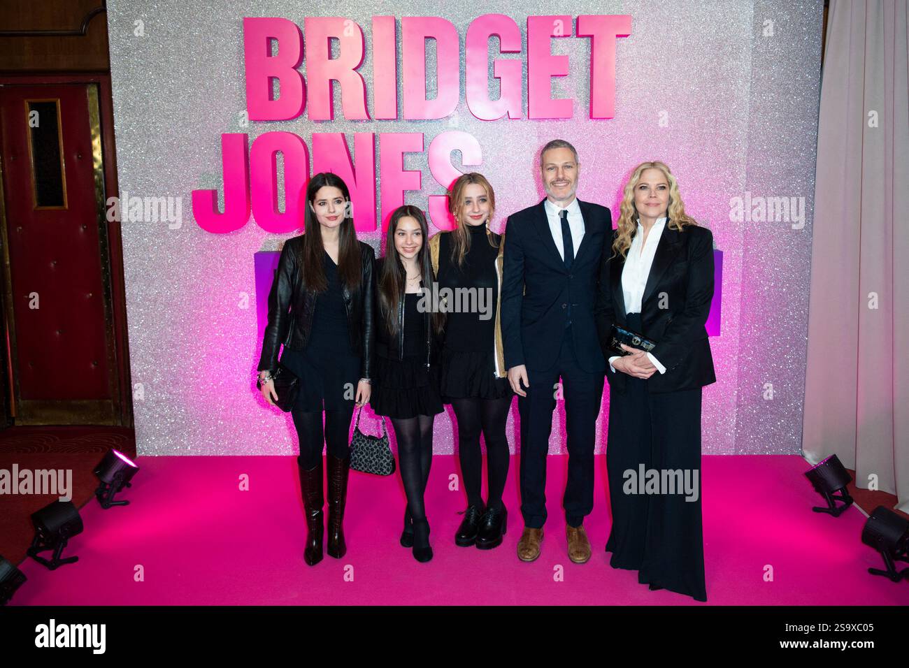 Paris, France. 27th Jan, 2025. Hugh Grant, Chiwetel Ejiofor, Helen ...