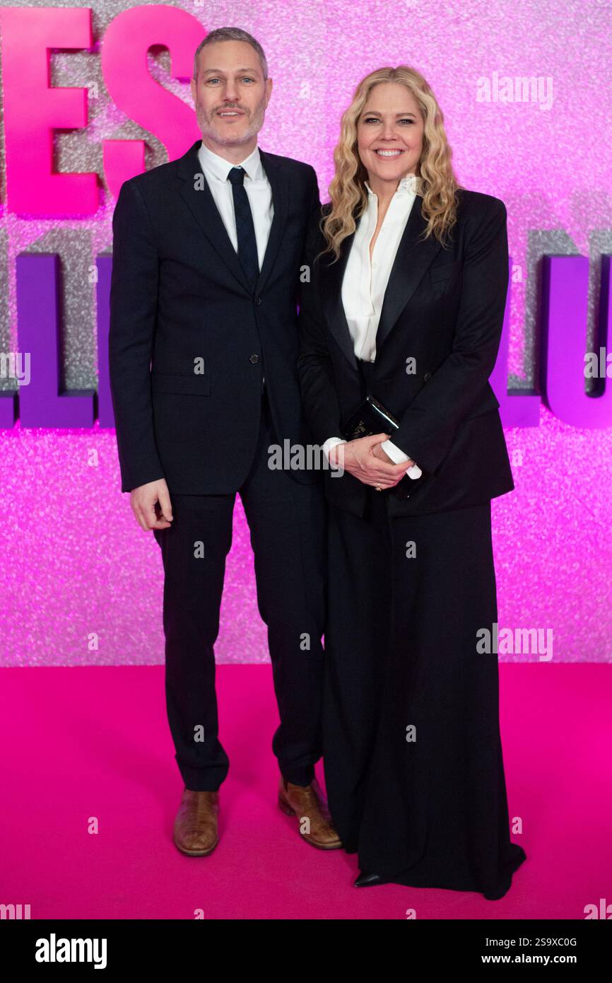 Paris, France. 27th Jan, 2025. Michael Morris and Mary McCormack ...