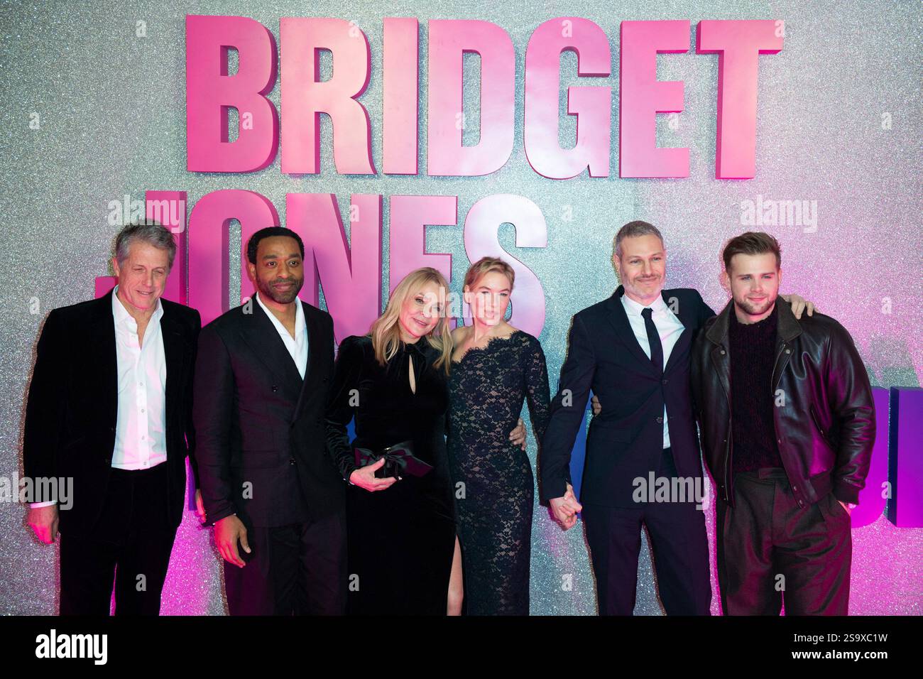 Paris, France. 27th Jan, 2025. Hugh Grant, Chiwetel Ejiofor, Helen ...
