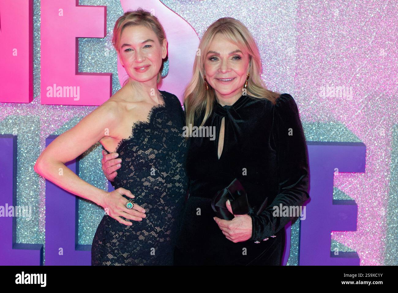 Paris, France. 27th Jan, 2025. Renee Zellweger and Helen Fielding ...