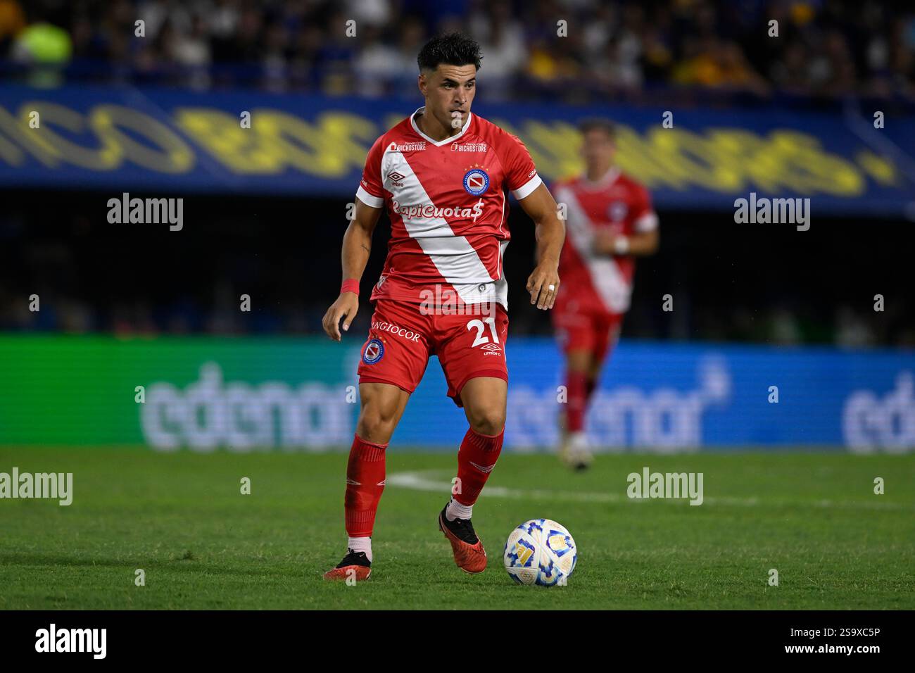 BUENOS AIRES, ARGENTINA - JANUARY 26: Nicolas Oroz of Argentinos ...