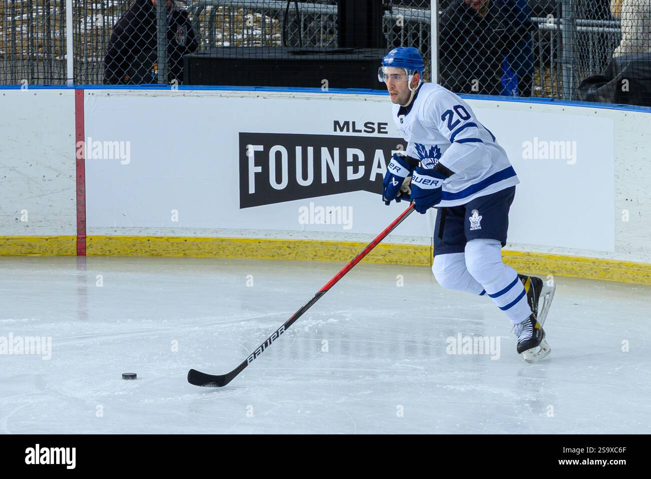 Toronto, ON, Canada – January 26, 2025: Toronto Maple Leafs Alumni#20 ...