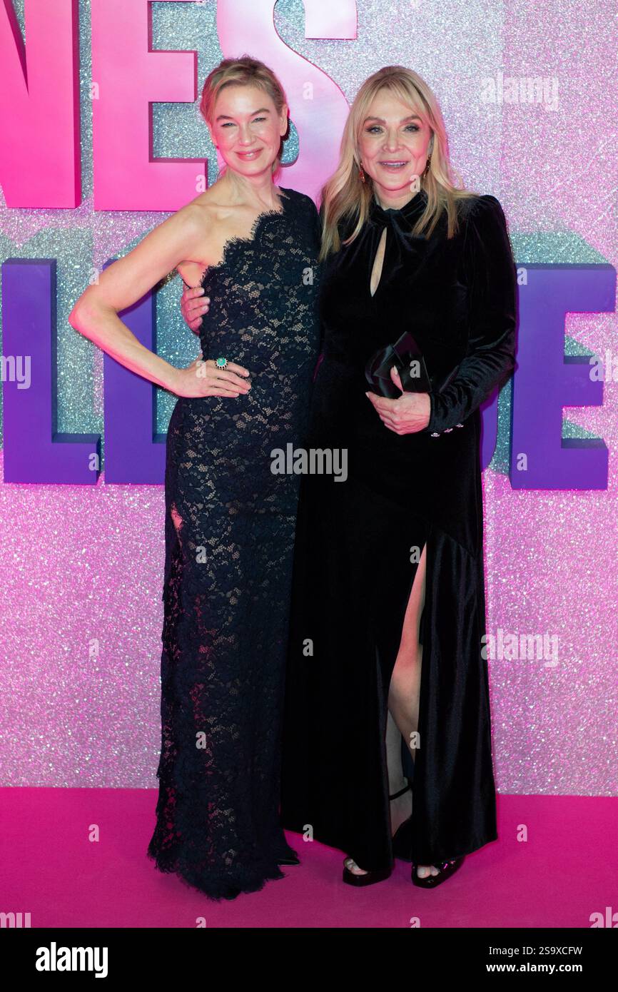 Paris, France. 27th Jan, 2025. Renee Zellweger and Helen Fielding ...